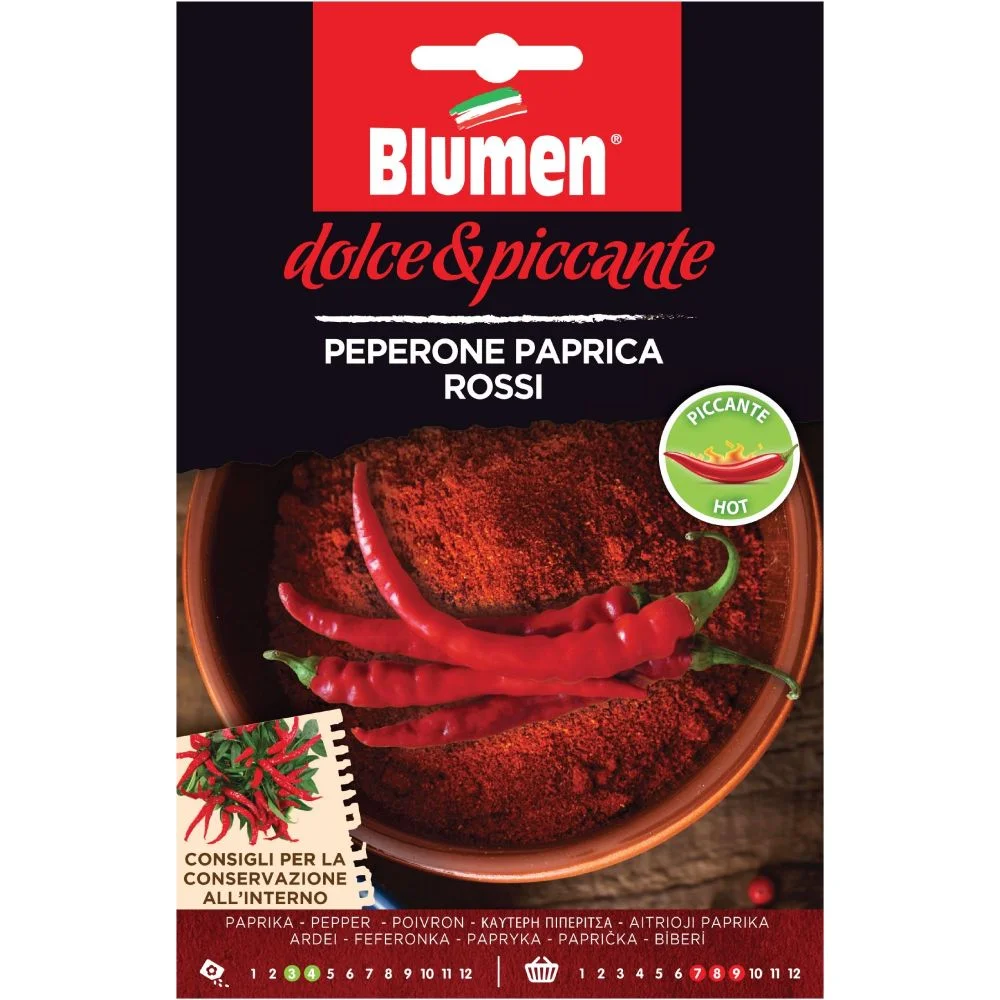 Seminte legume, ardei iute Paprica Rosso, Blumen