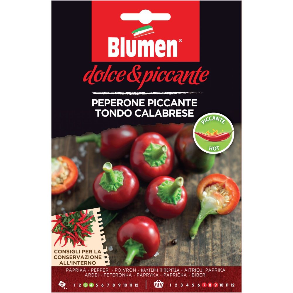 Seminte legume, ardei iute piccante Calabrese, Blumen