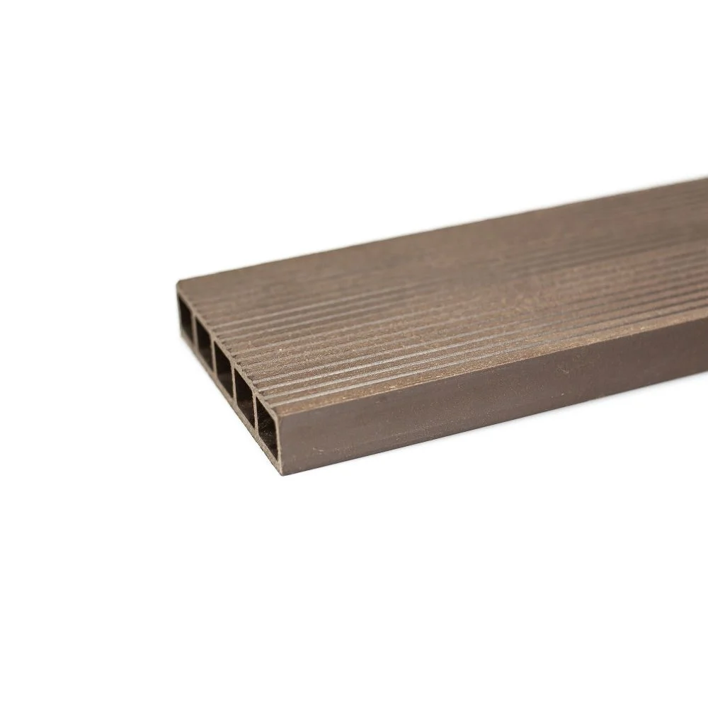 Scandura WPC pentru gard, 2000 x 120 x 24 mm, maro