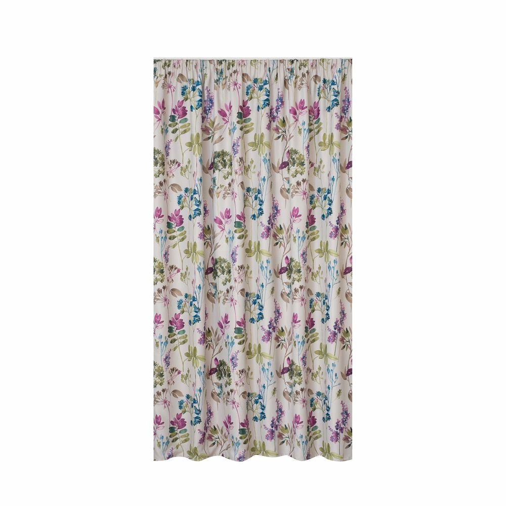 Draperie 210 x 245 cm Trellise, cu rejansa, multicolor