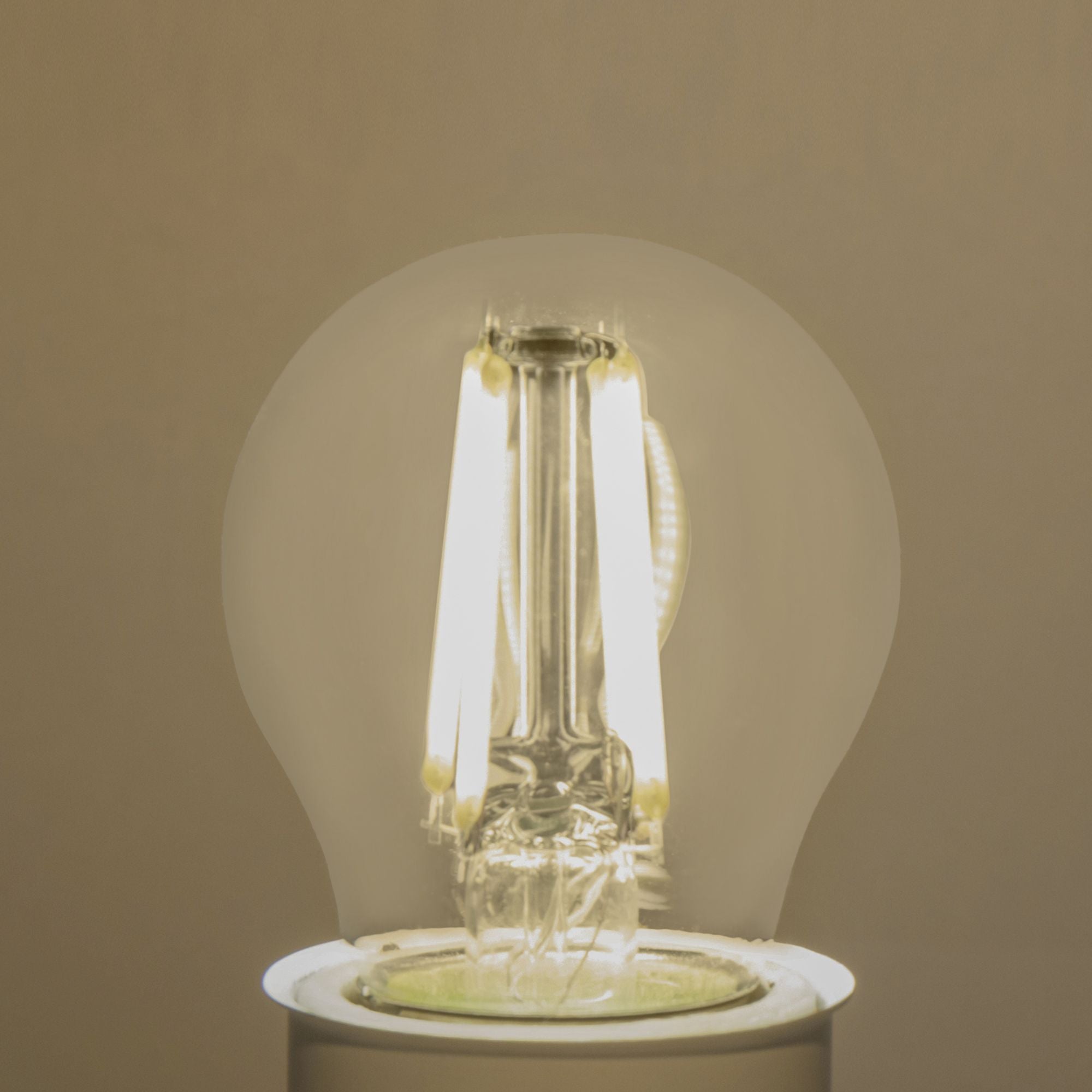 Bec LED Lexman, E27, alb neutru, 4000K, 4.5 W, 470 lm, tip sferic ...