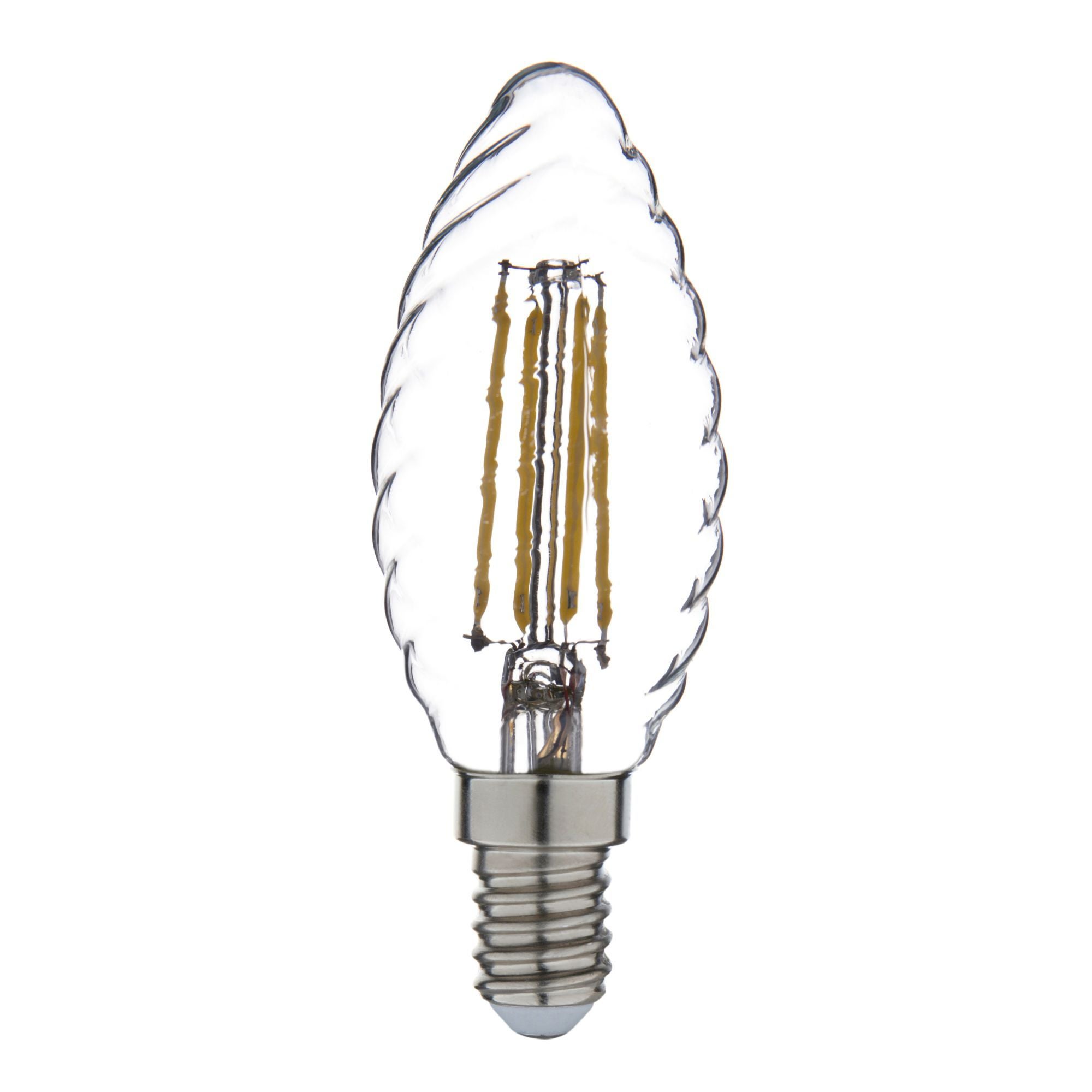 Bec LED filament clar ST35 E14 4.5W 470lm lumina neutra