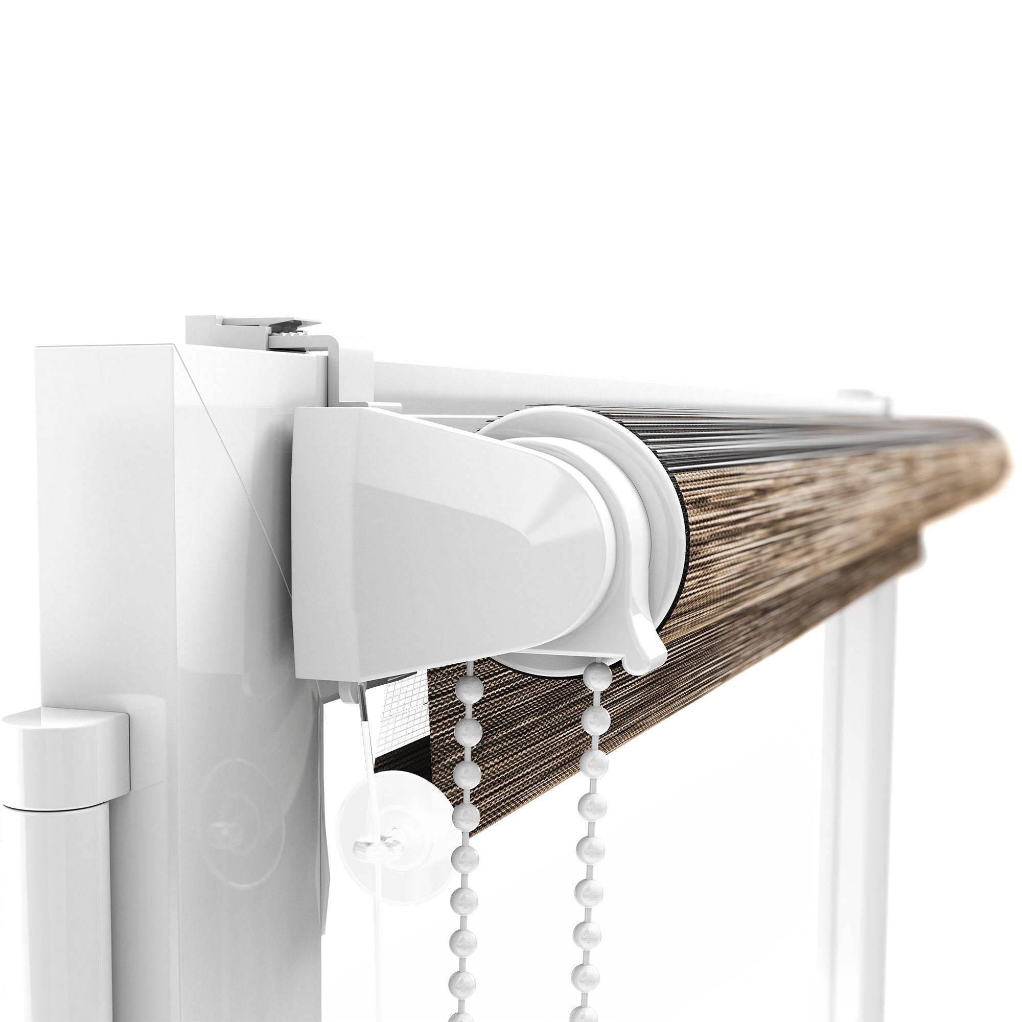 Roleta textila de zi/noapte Naturalle, 51 x 150 cm, maro