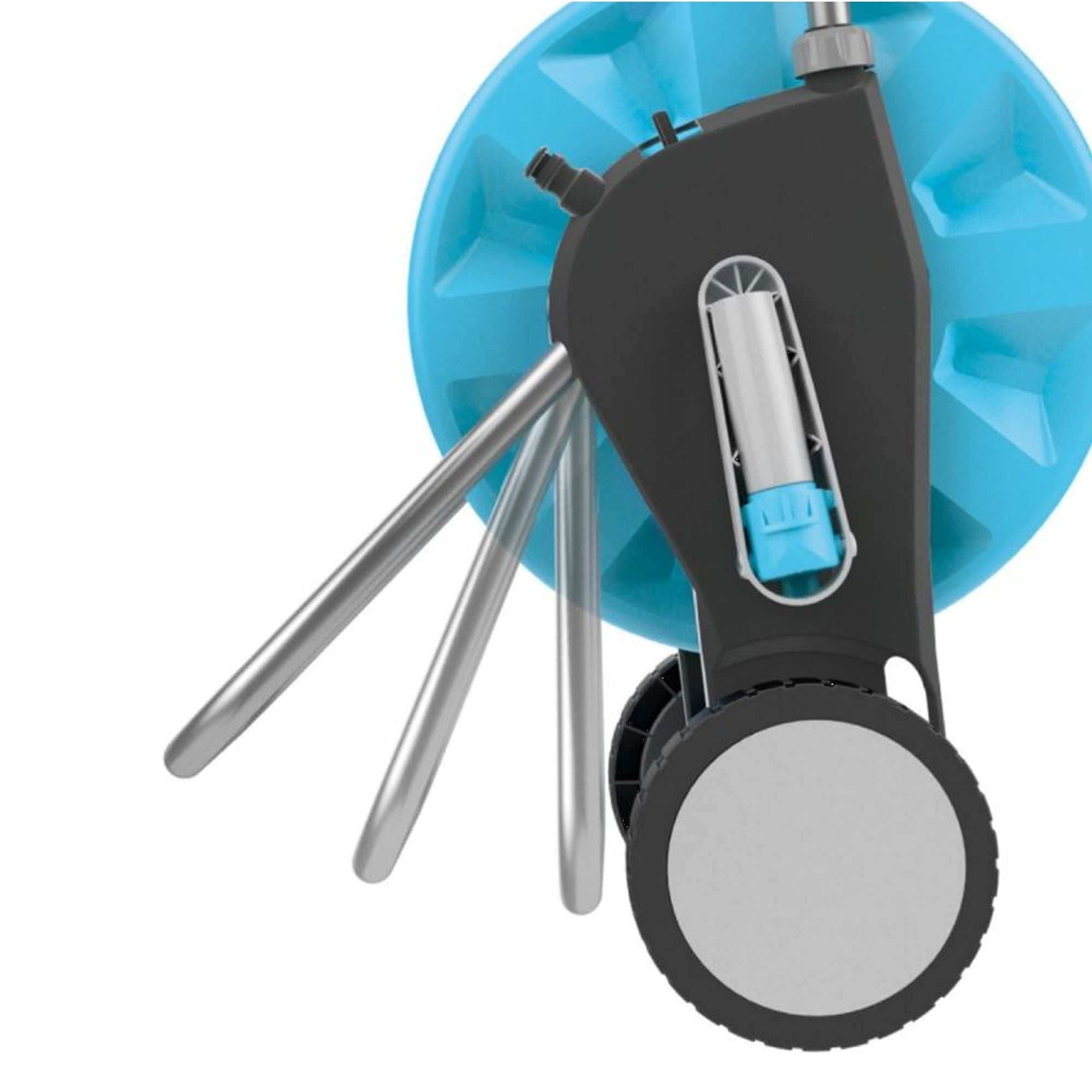 Carucior pentru furtun gradina, Compact CellFast, aluminiu