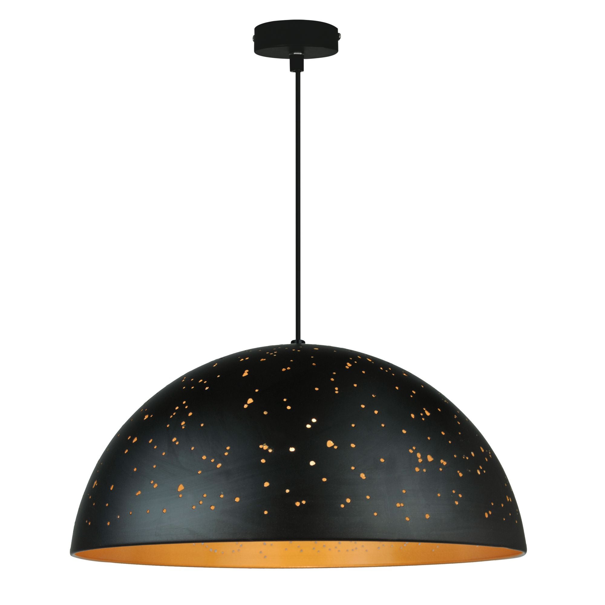 Pendul 1xE27 diametru 40 cm metal negru mat Ydro