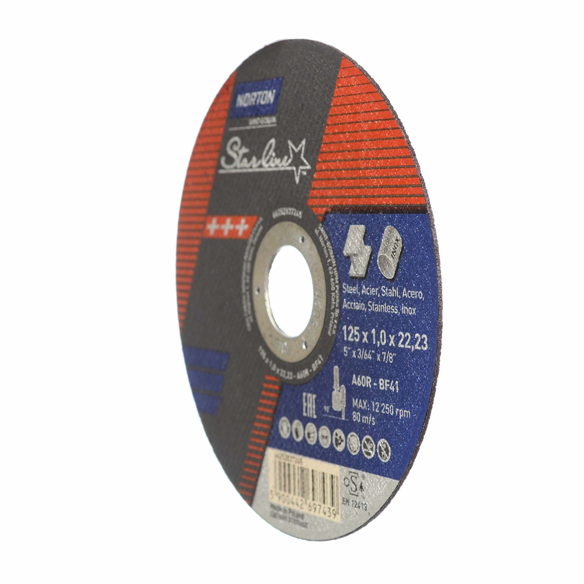 Disc taiere metal 125 x 1 mm Starline