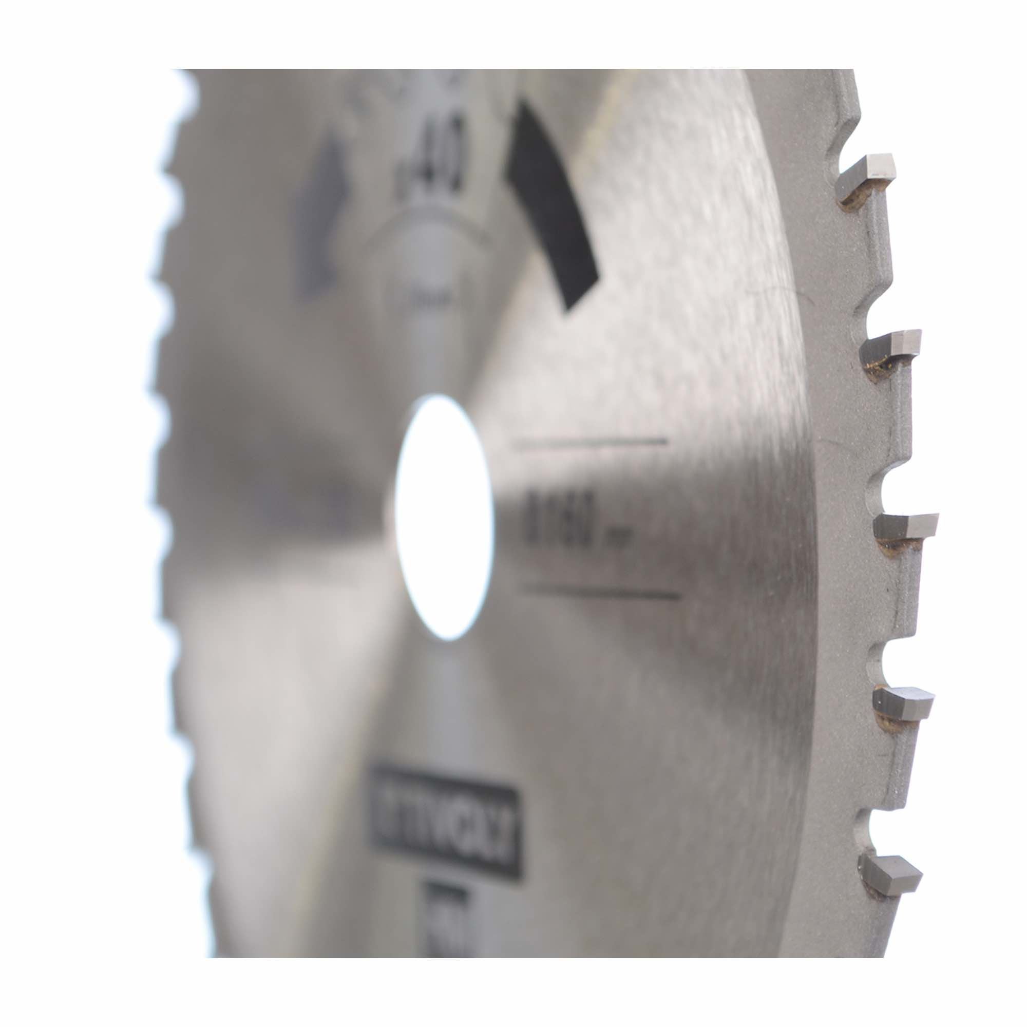 Disc pentru circular metal 40D 20 x 160 mm Tivoly