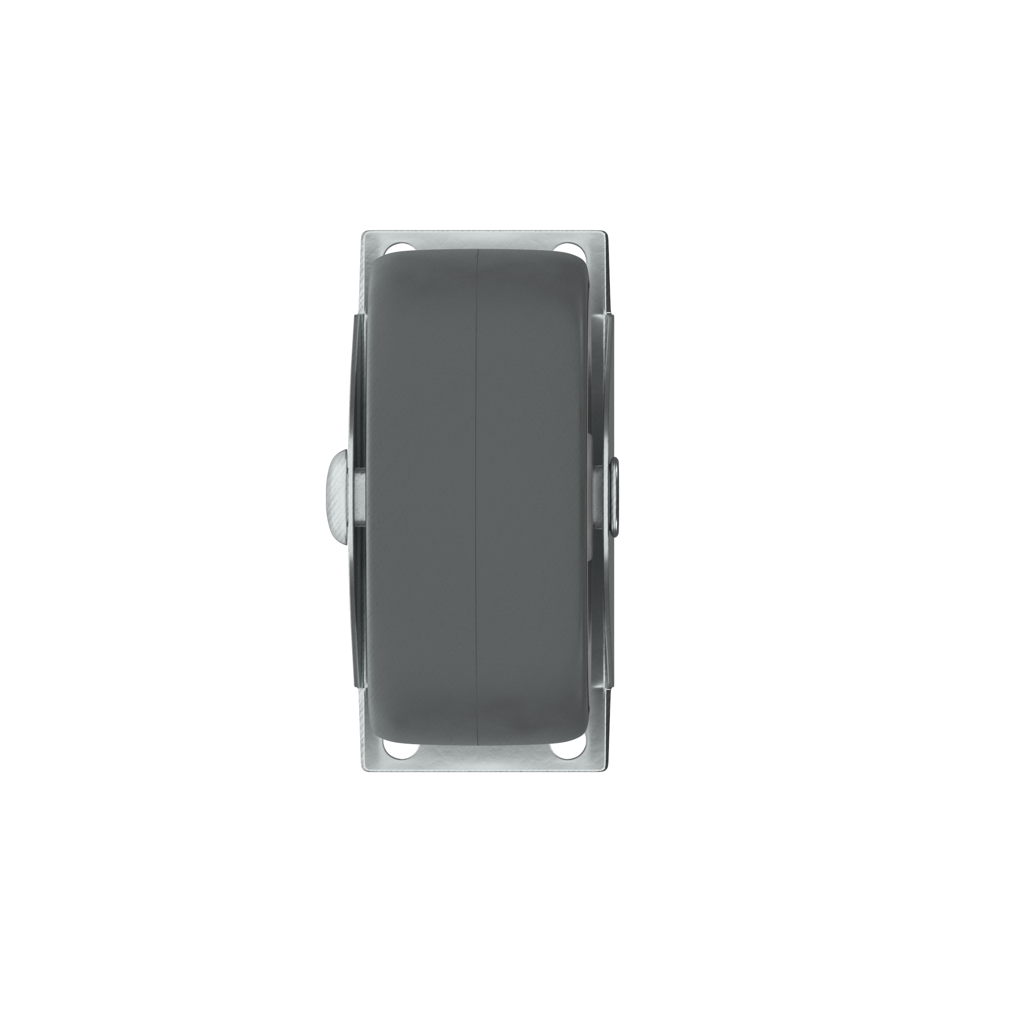 Roata fixa, Ø 75 mm, max 60 kg, gri