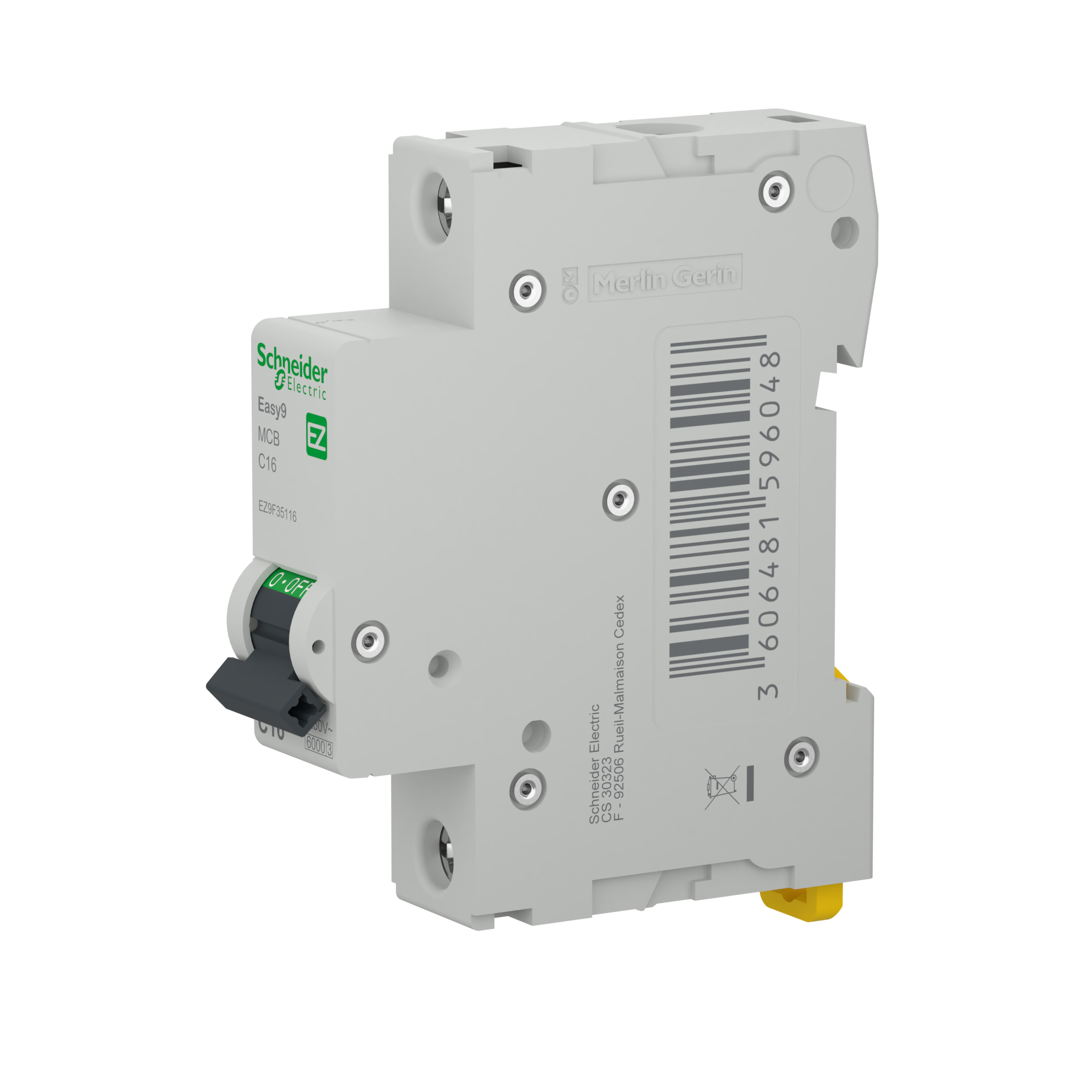 Disjunctor Schneider Easy9, monopolar, 16A, 1 P