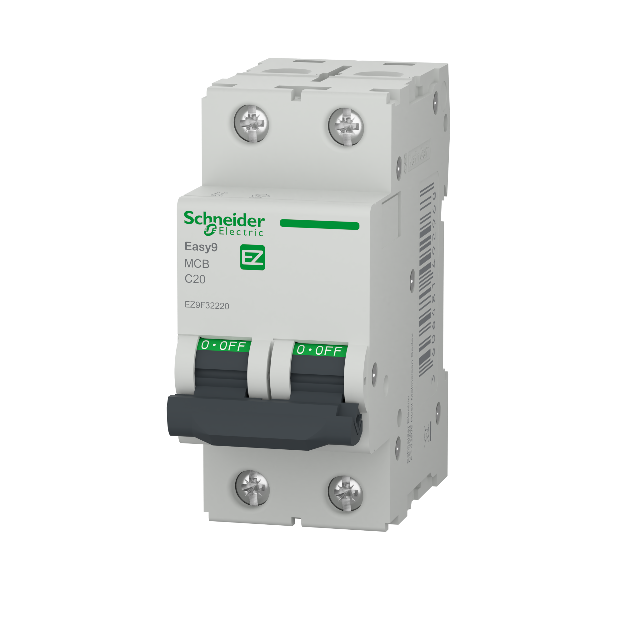 Disjunctor Schneider Easy9, bipolar, 20A, 2 P