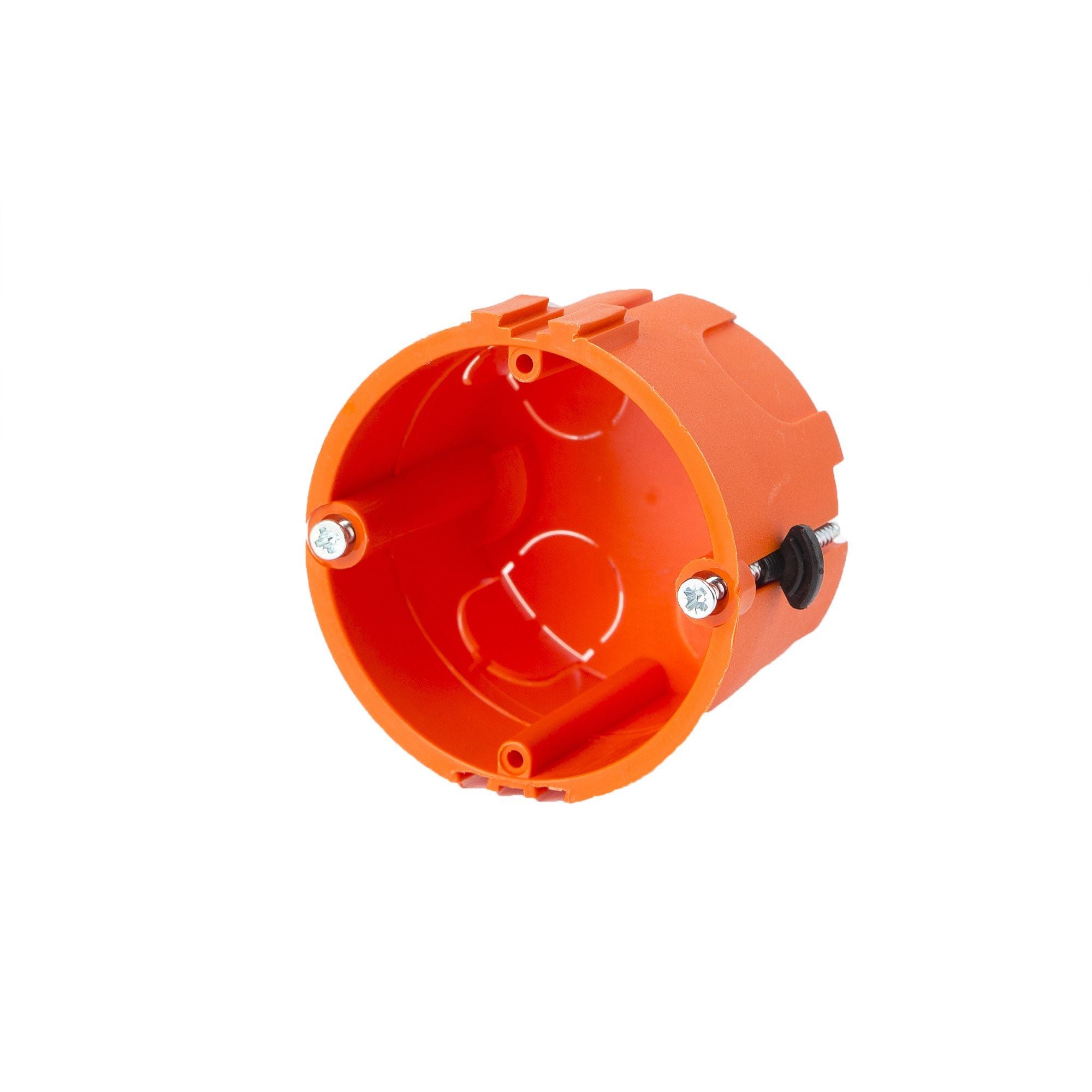 Doza rigips, cu 4 module, Ø 65 x 50 mm