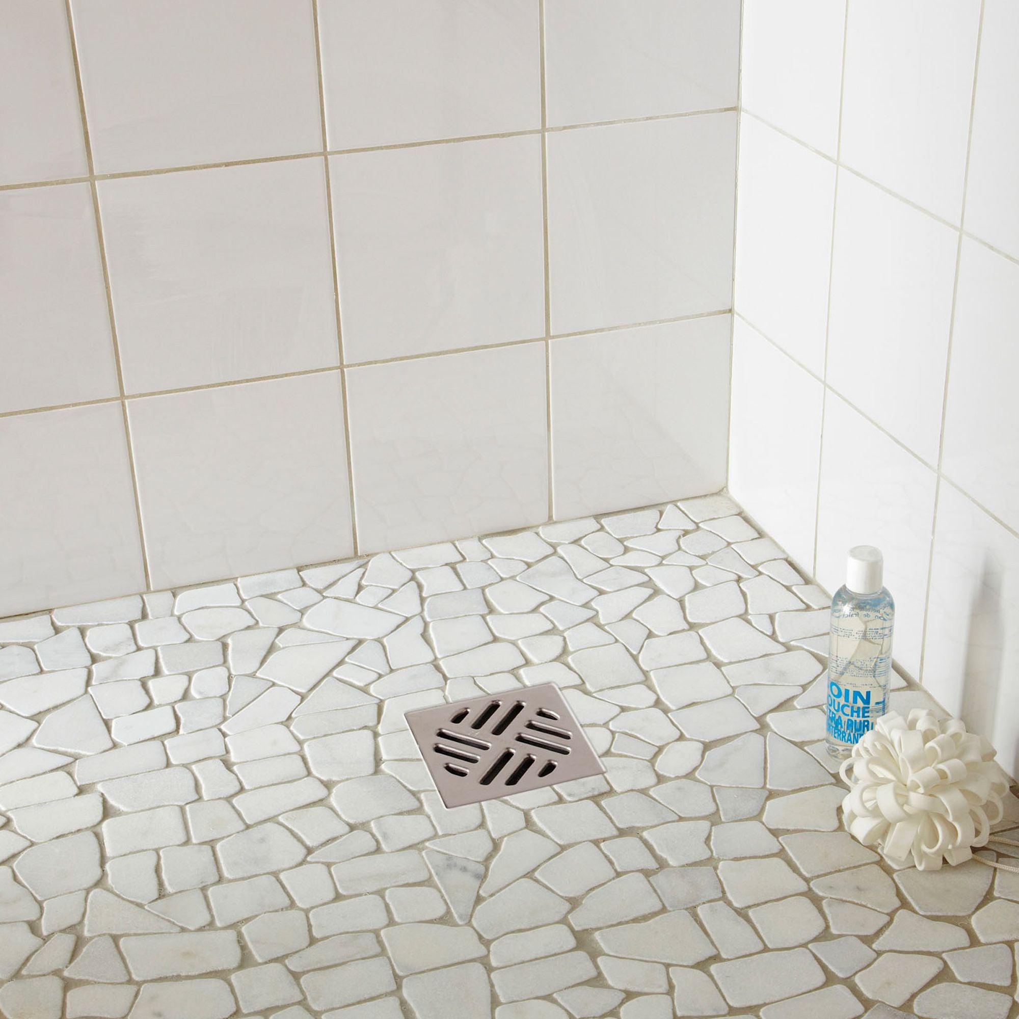 Mozaic 30.5 x 30.5 cm marmura alb