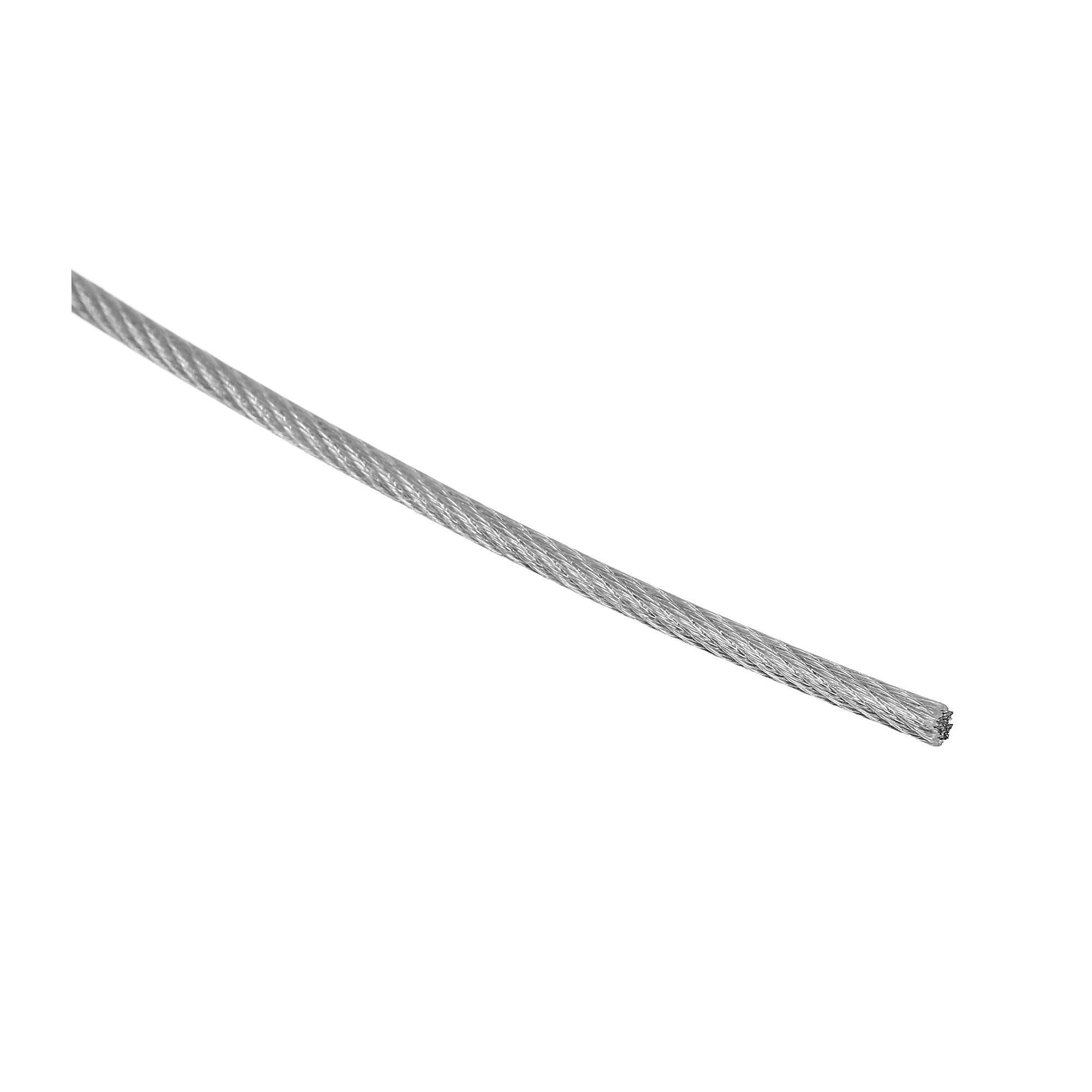 Cablu otel galvanizat Standers, acoperit cu PVC, Ø 2.9 mm, rezistenta ...