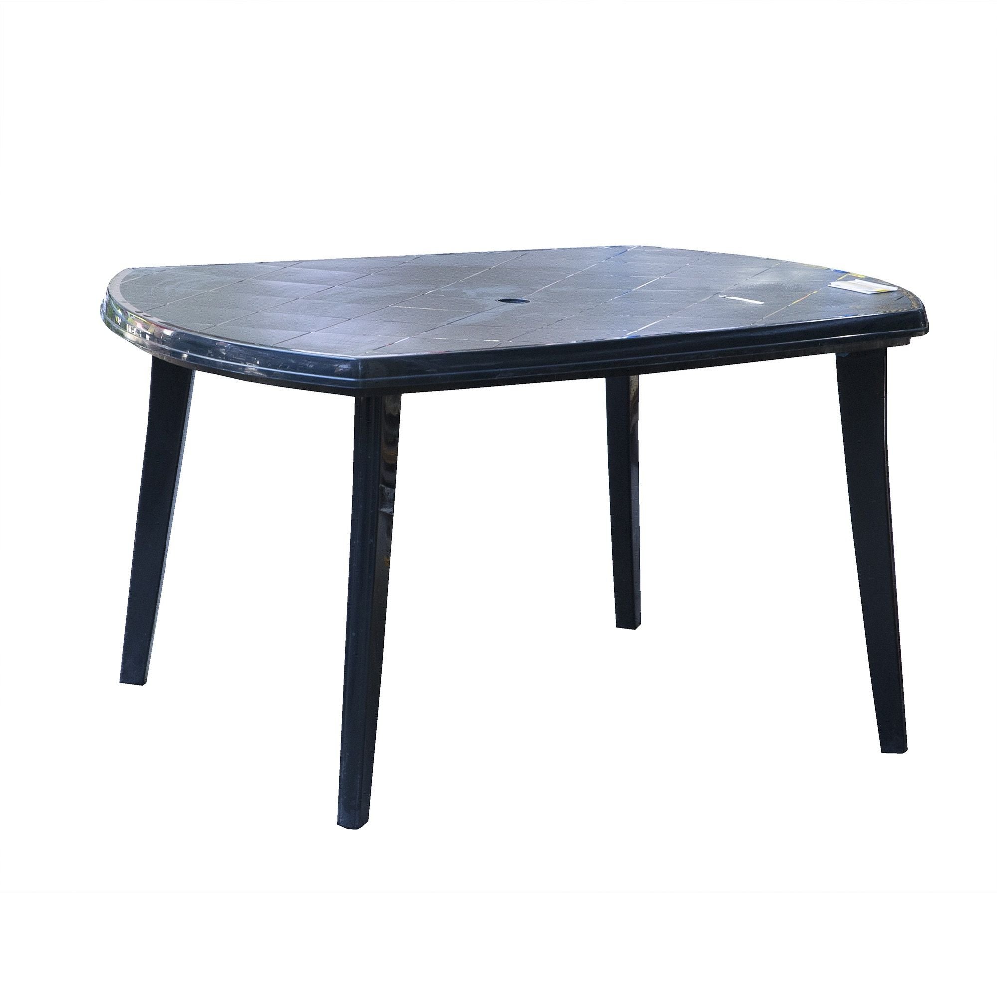 Masa plastic dreptunghi Elise verde 130 x 90 cm