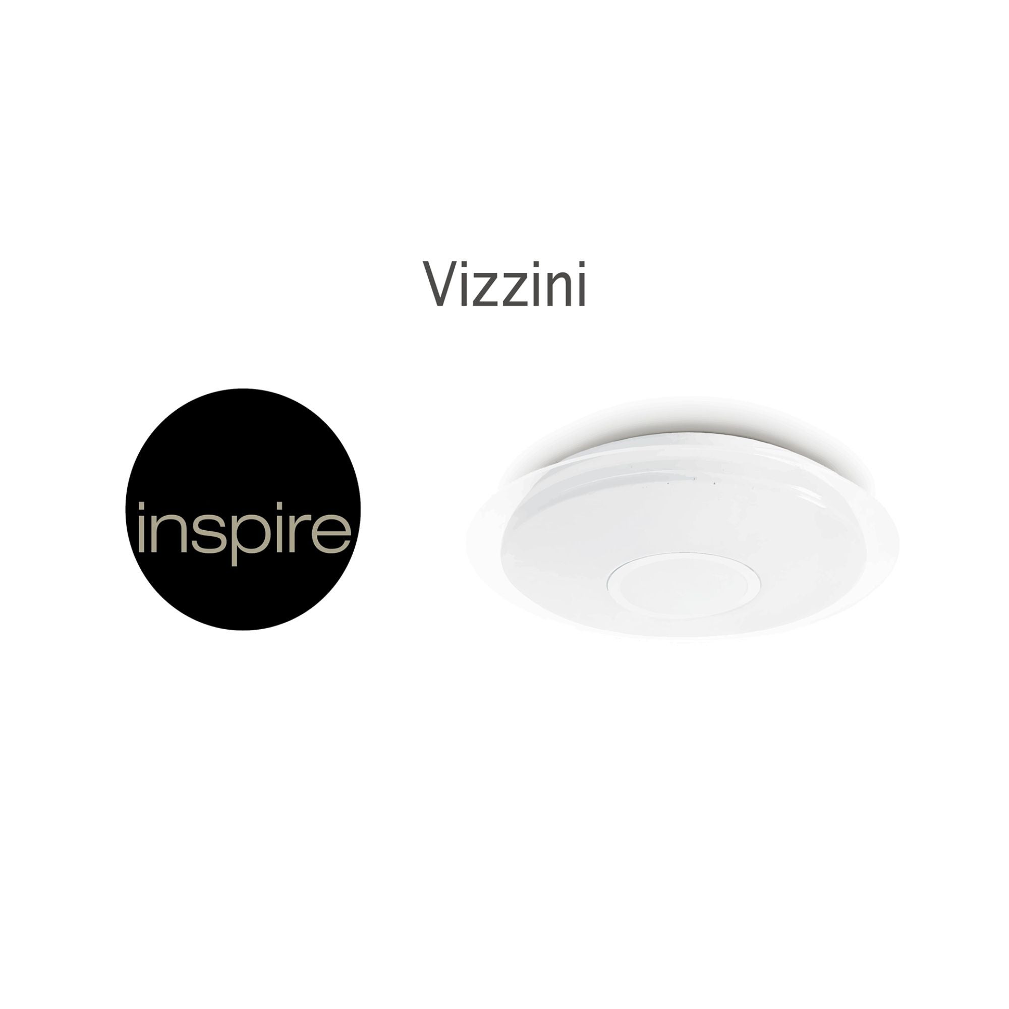 Plafoniera Inspire LED Vizzini, 2500 lm, dimabila, alb