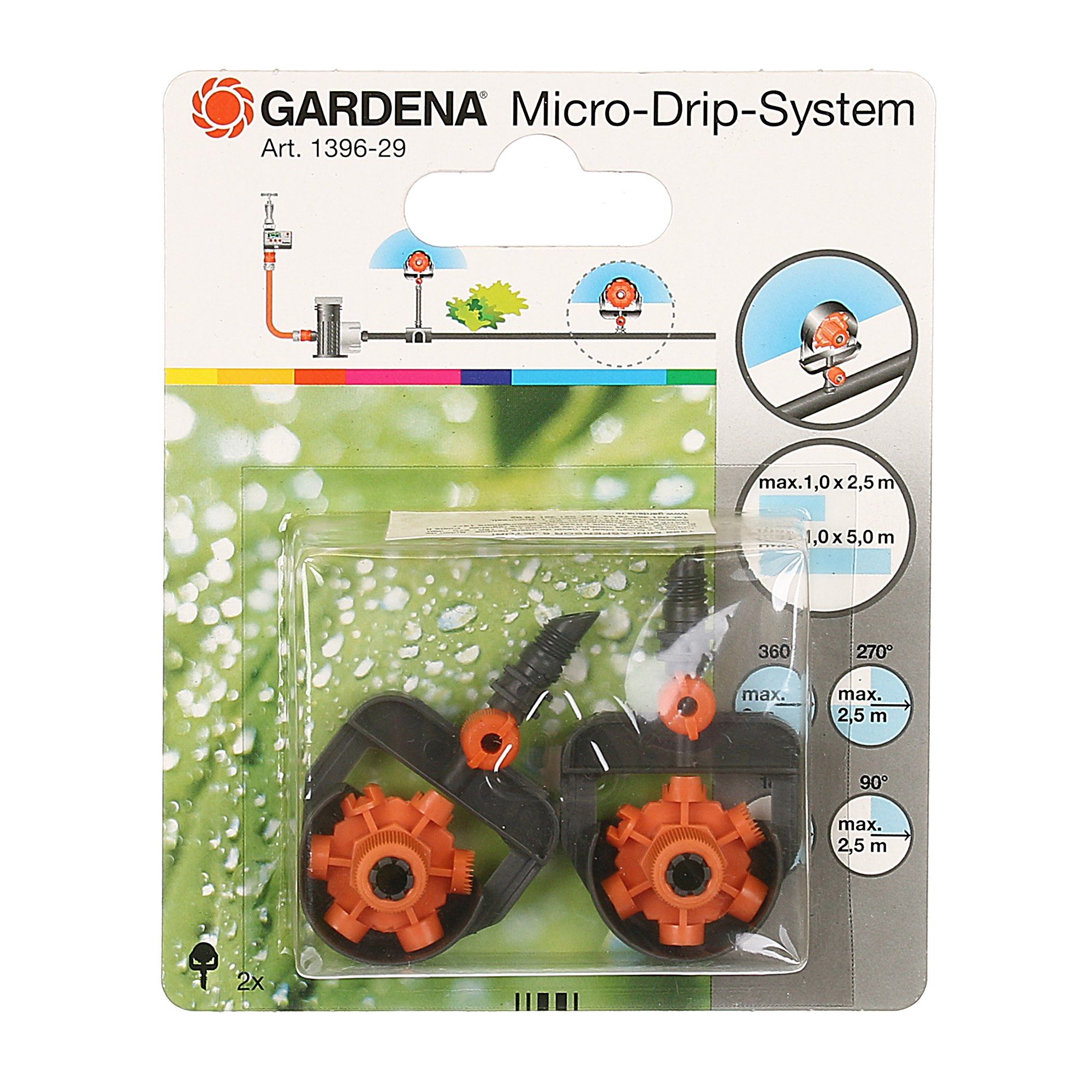 Micro aspersor 6 jeturi Gardena