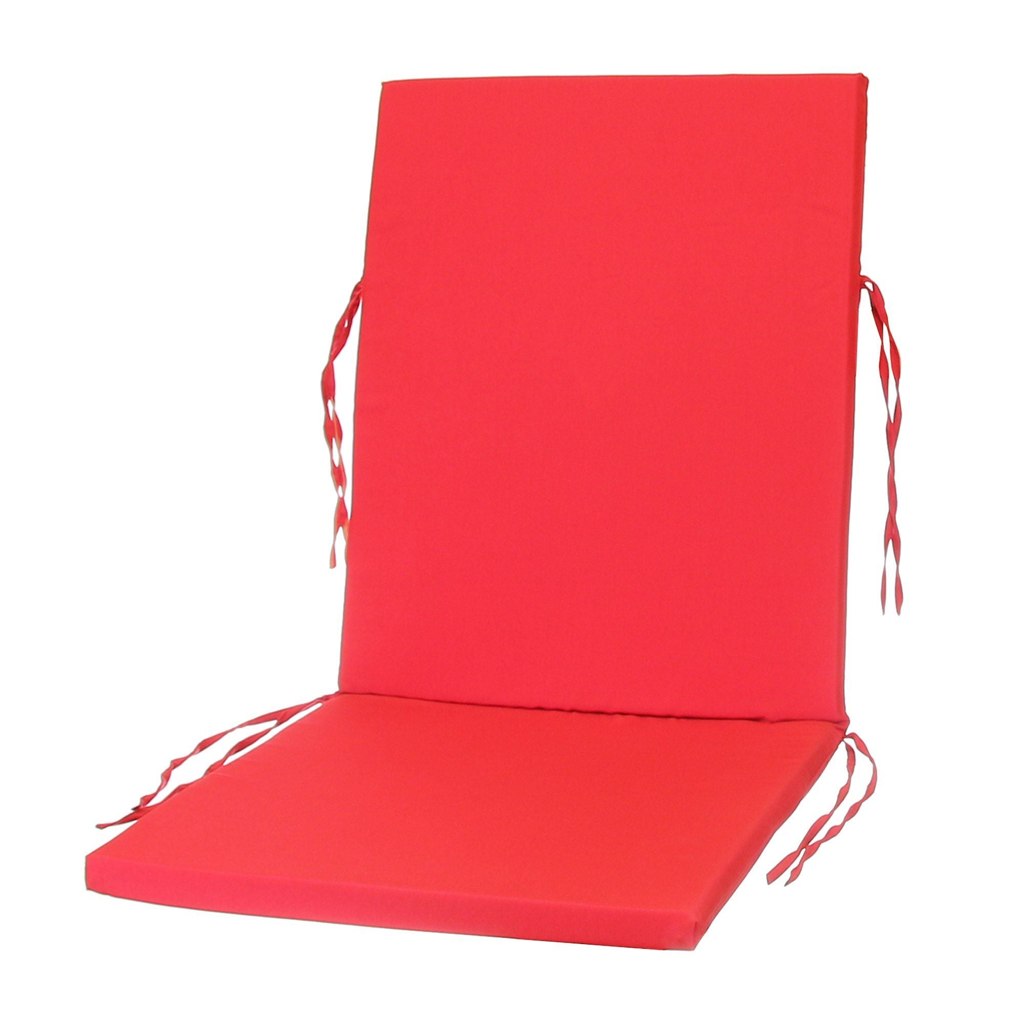 Perna cu spatar (54 cu 41) x 44 x 3 cm rosie