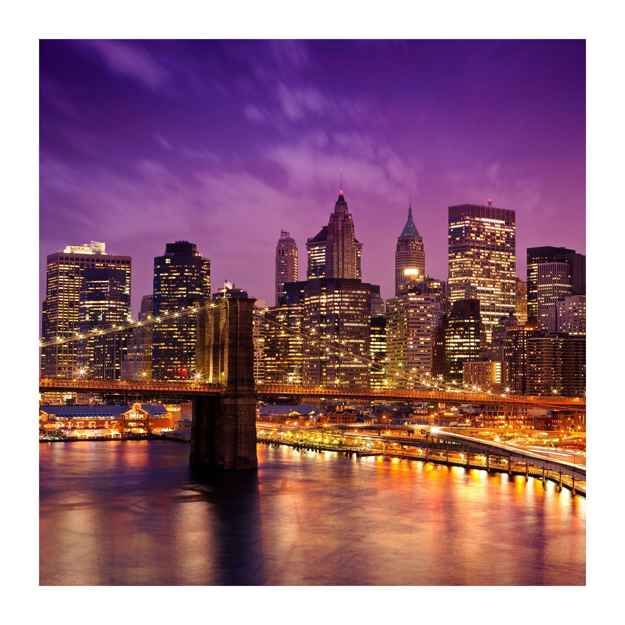 CANVAS POD LUMINAT 40X40CM