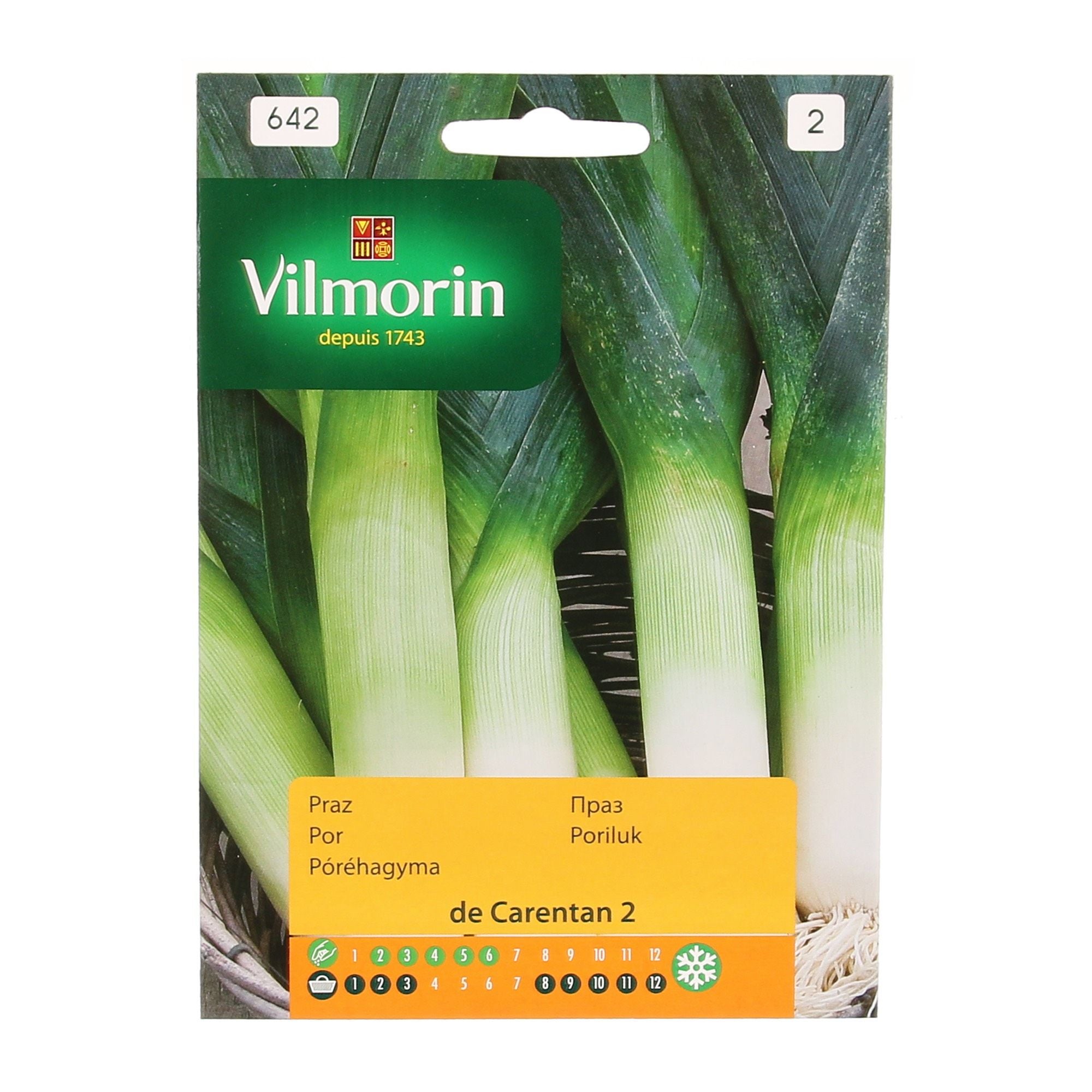 Seminte legume, praz Carentan, Vilmorin