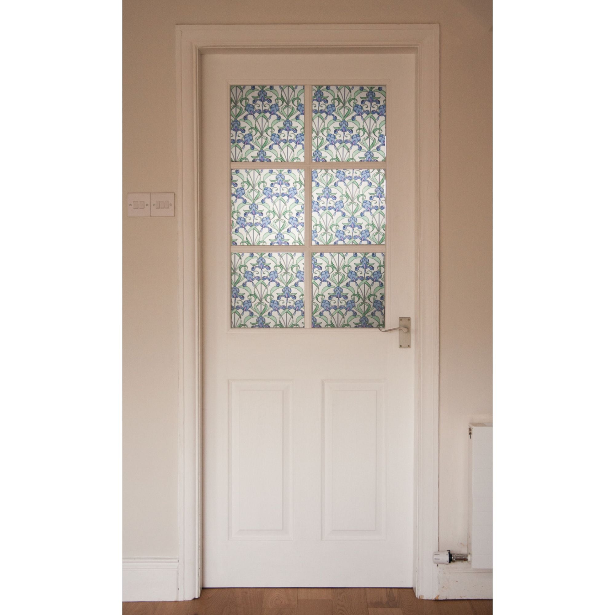 Autocolant geam Minster, 45 x 200 cm, multicolor