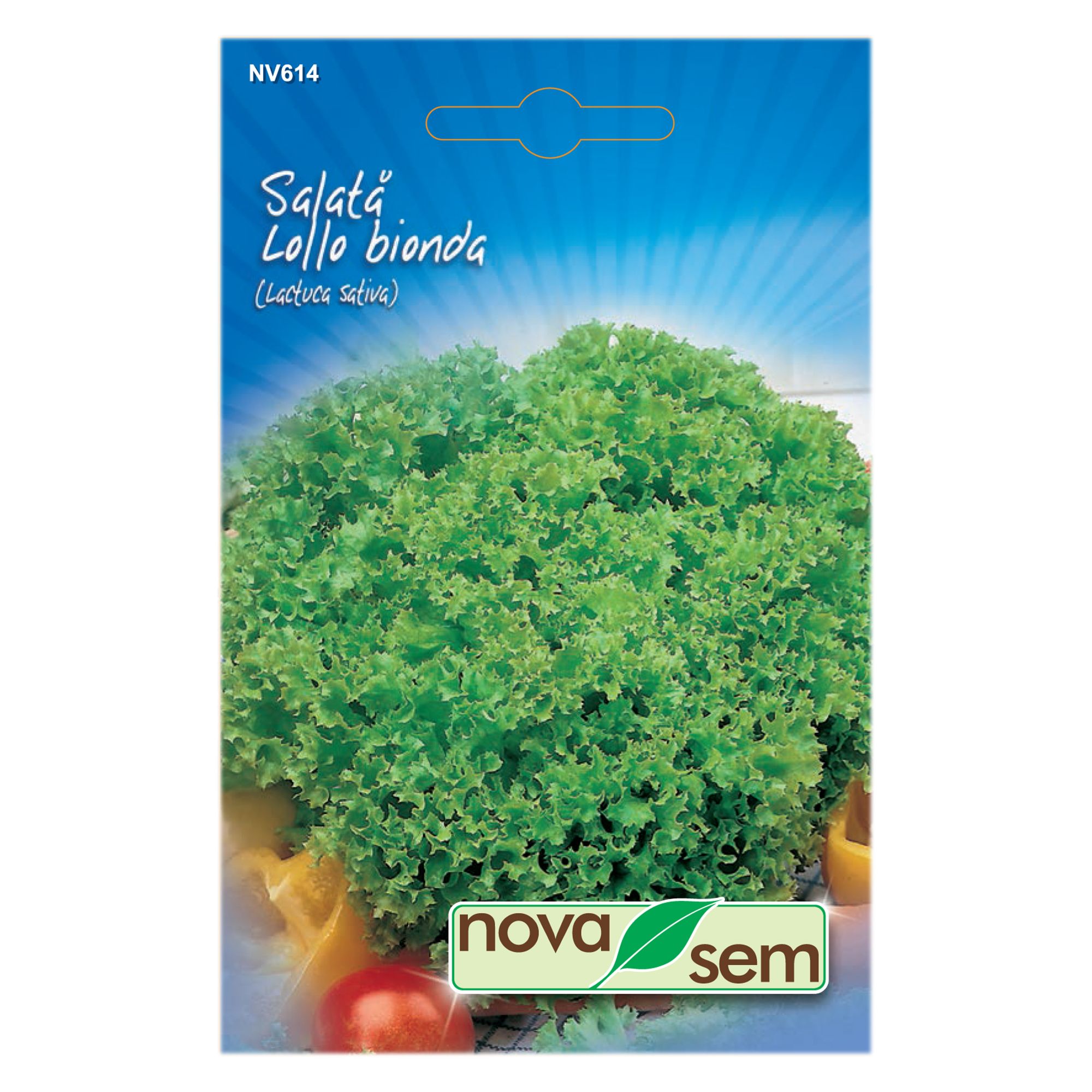 Seminte legume, salata Lollo bionda, Novasem