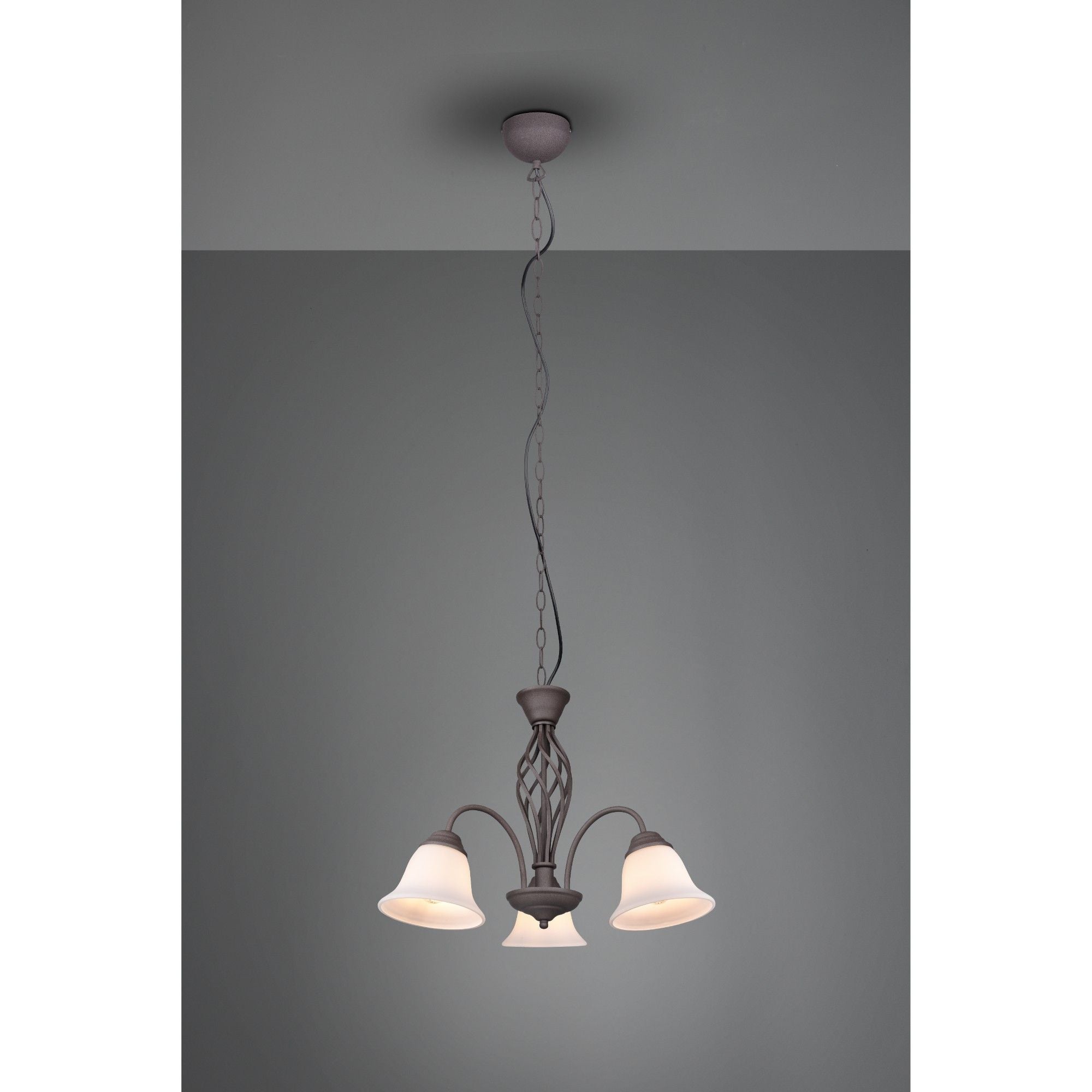 Lustra Rustica, 3 x E14, 40W, alba