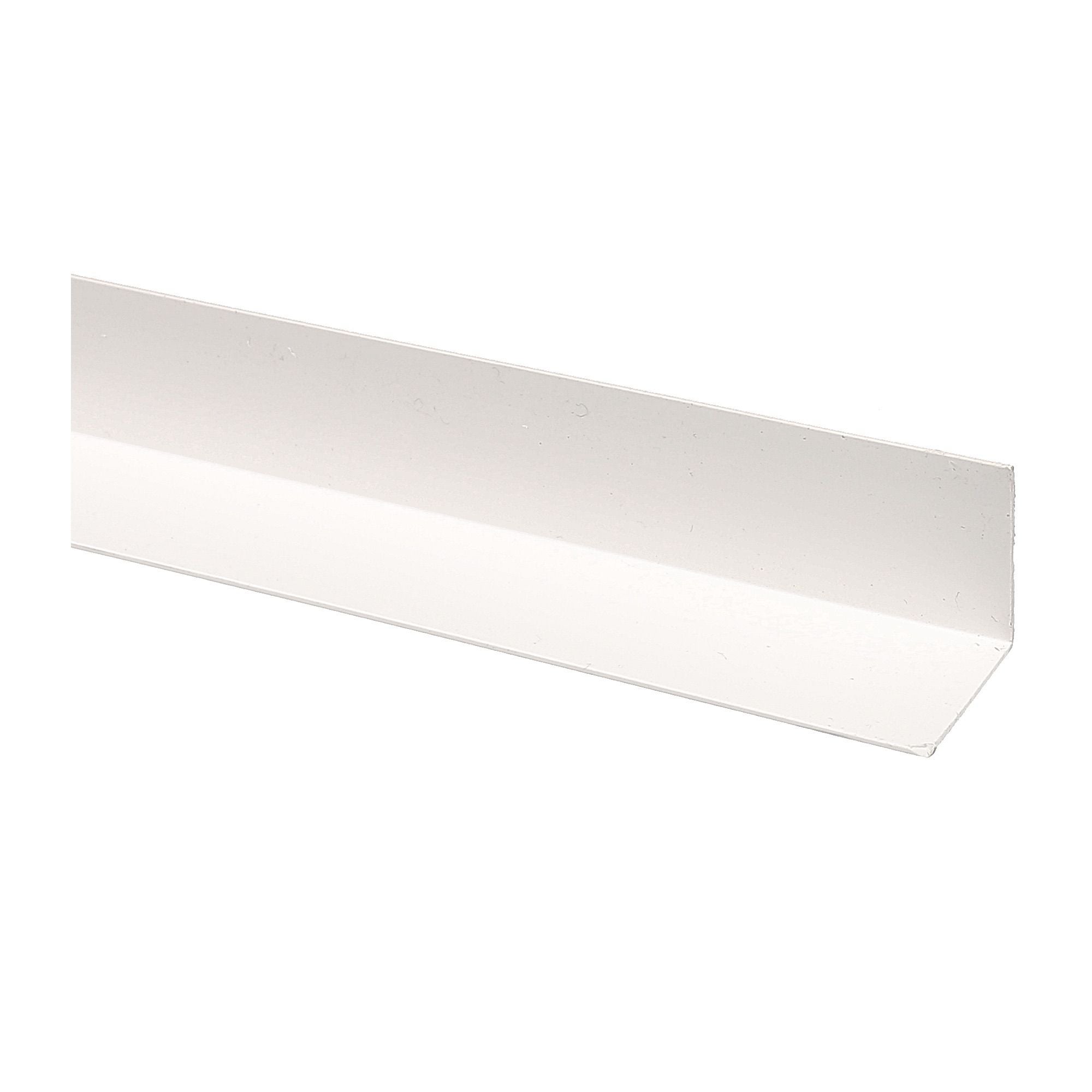 Cornier PVC alb 40 x 40 x 2 mm, 2 m