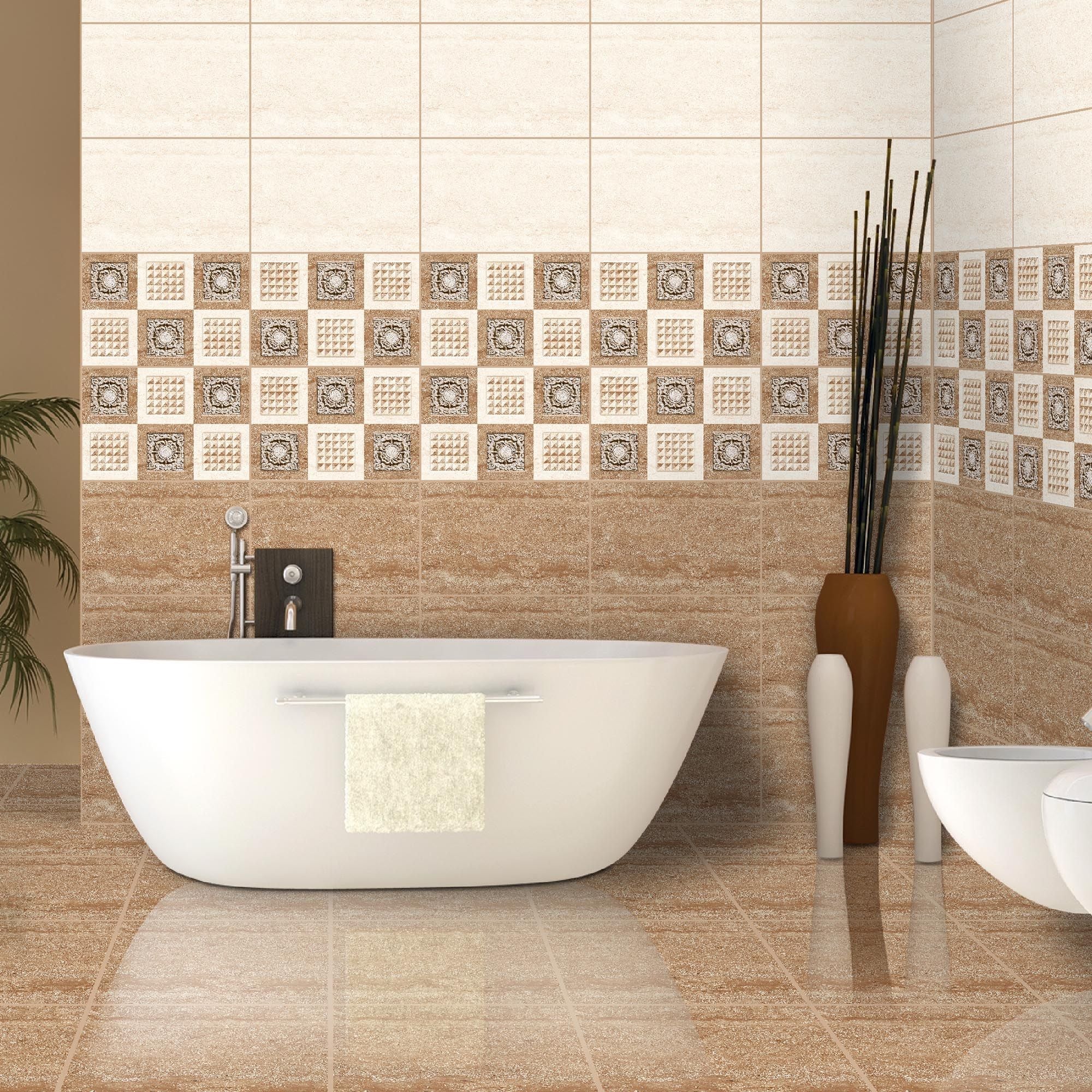 Faianta rectificata 30 x 45 cm Kleo maro