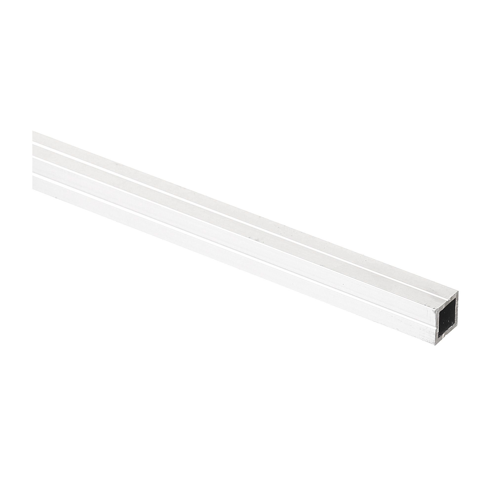 Teava patrata aluminiu 19.5 x 19.5 x 1 mm, 1 m