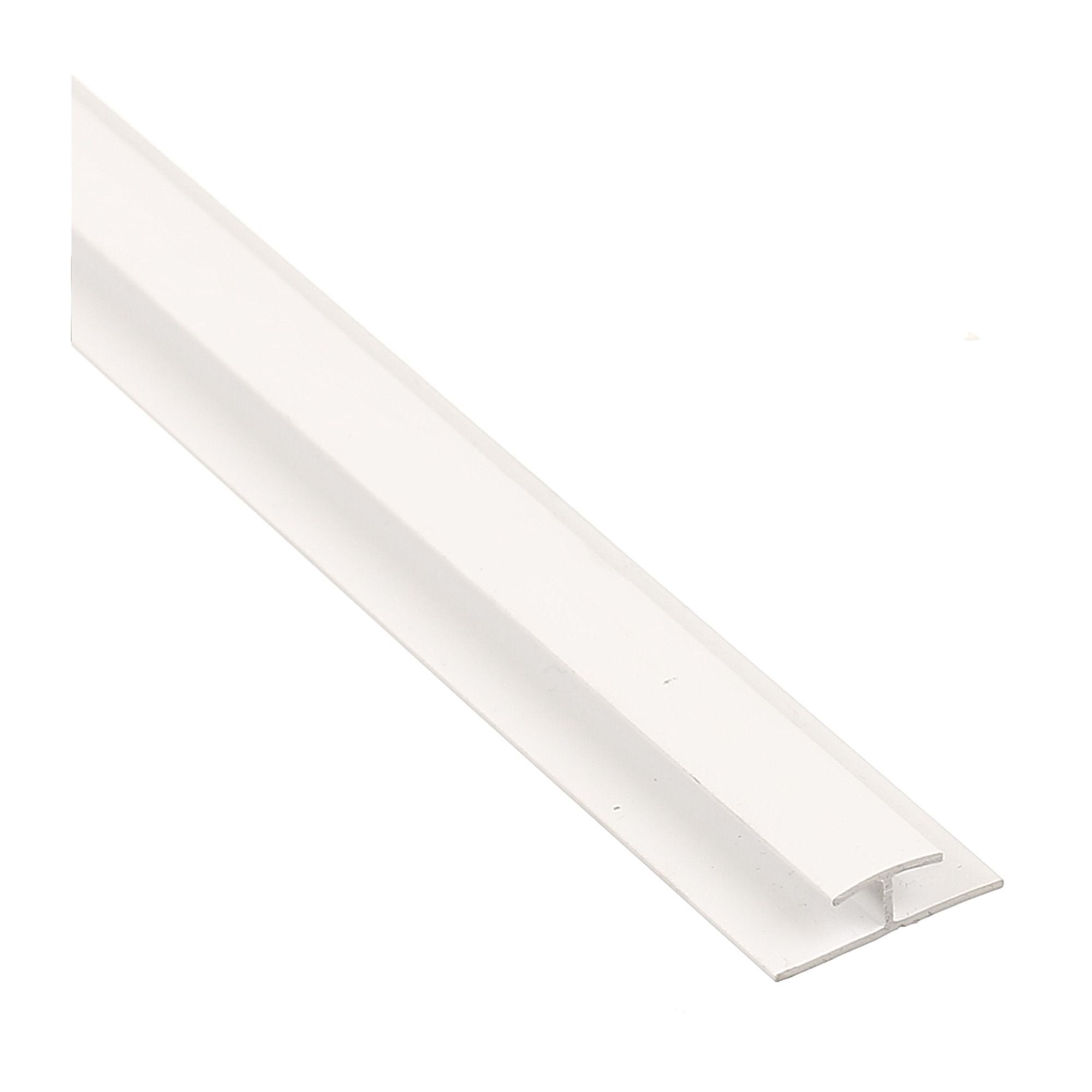 Profil "H" PVC alb 3.5 x 1 mm, 1 m