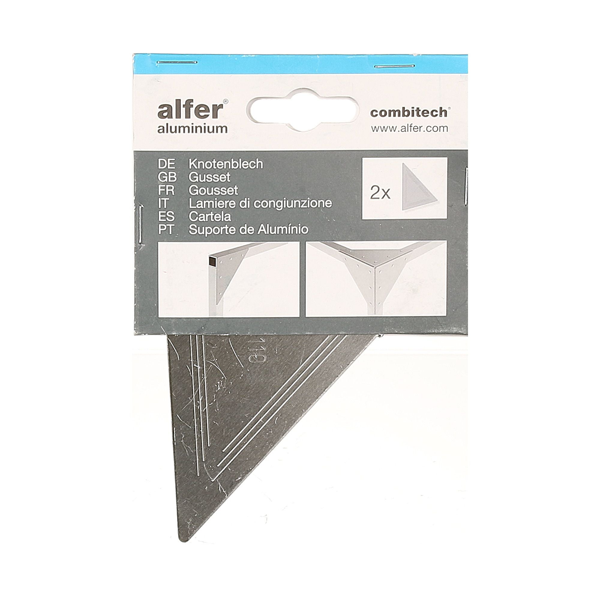 Guseu aluminiu brut 2S 110 x 110 mm