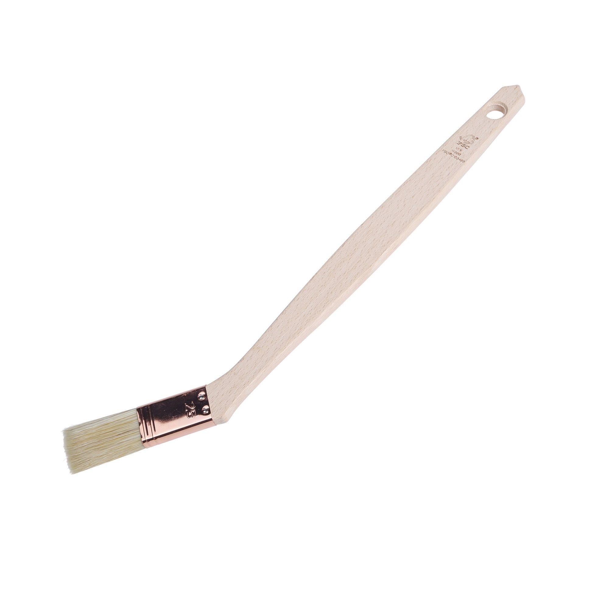 Pensula pentru calorifer, latime 25 mm, maner lemn