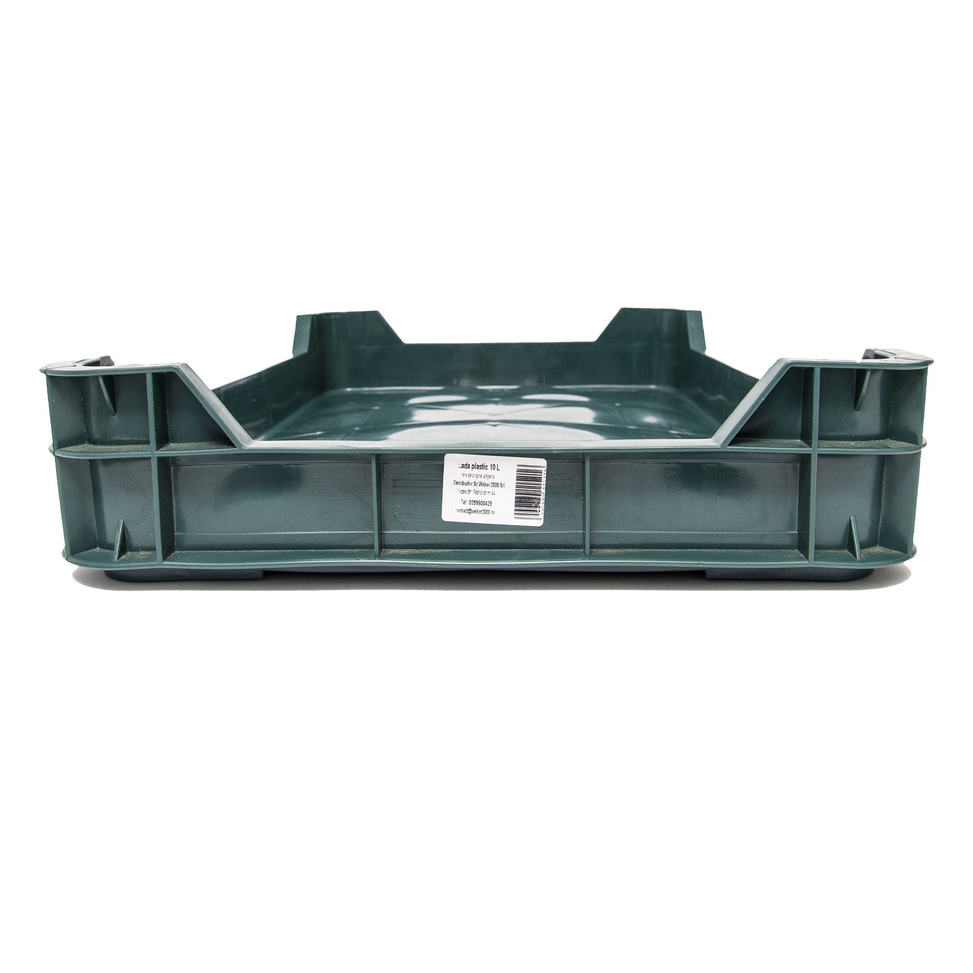 Lada plastic, capacitate 10 litri, 600 x 400 x 100 mm