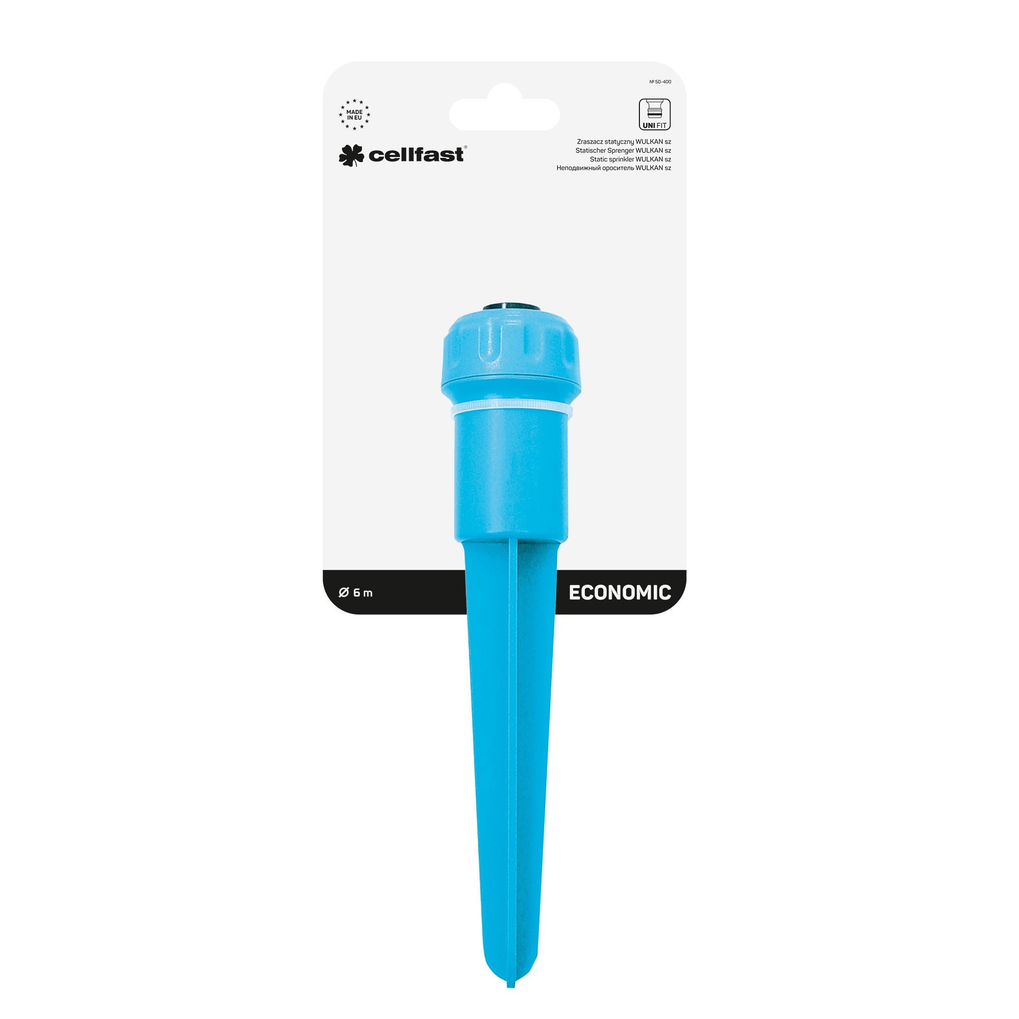 Aspersor de suprafata CellFast Wulkan, cui fix, debit max 1320 l/h