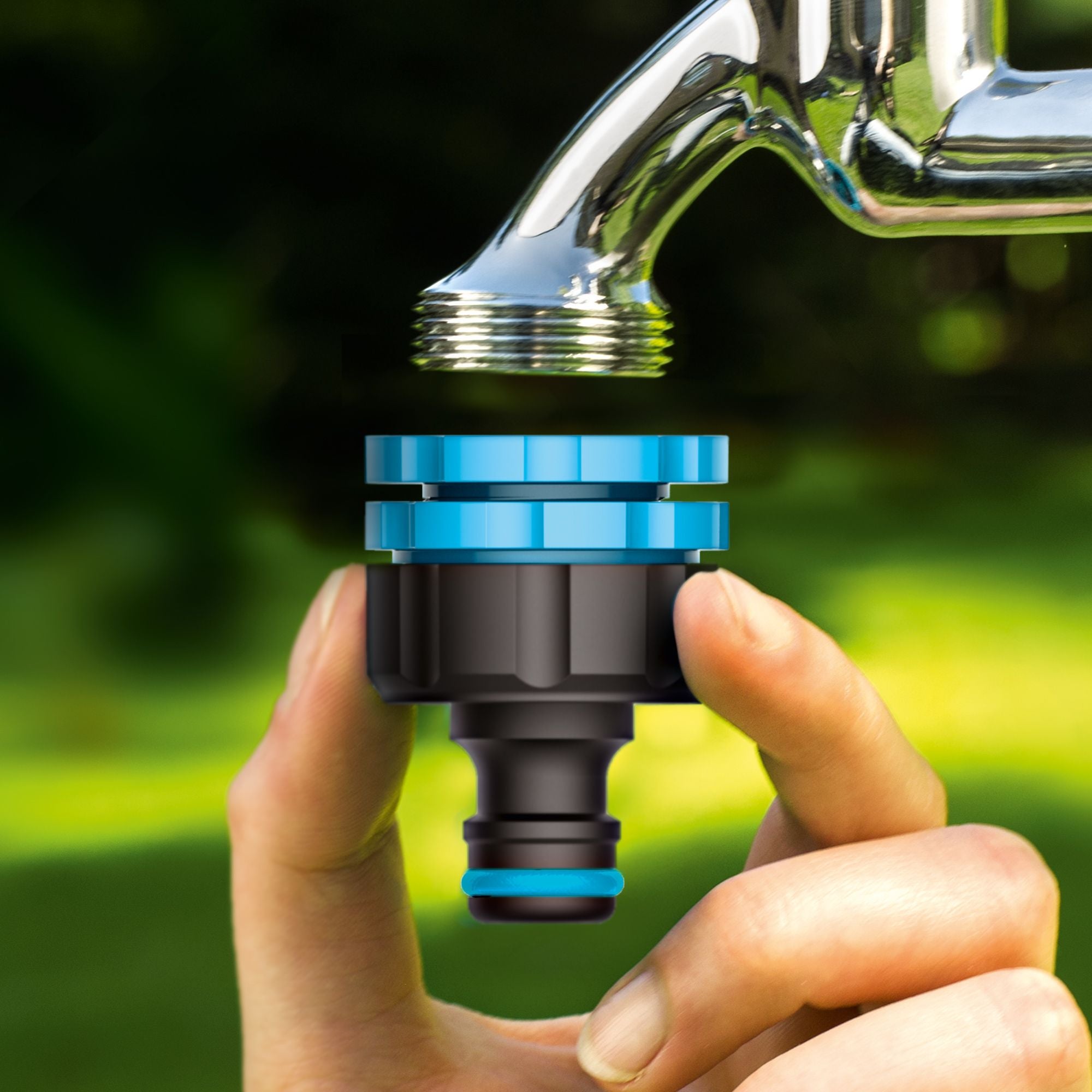 Conector furtun Ergo Cellfast, universal, rapid/infiletare, ABS, 1/2 ...