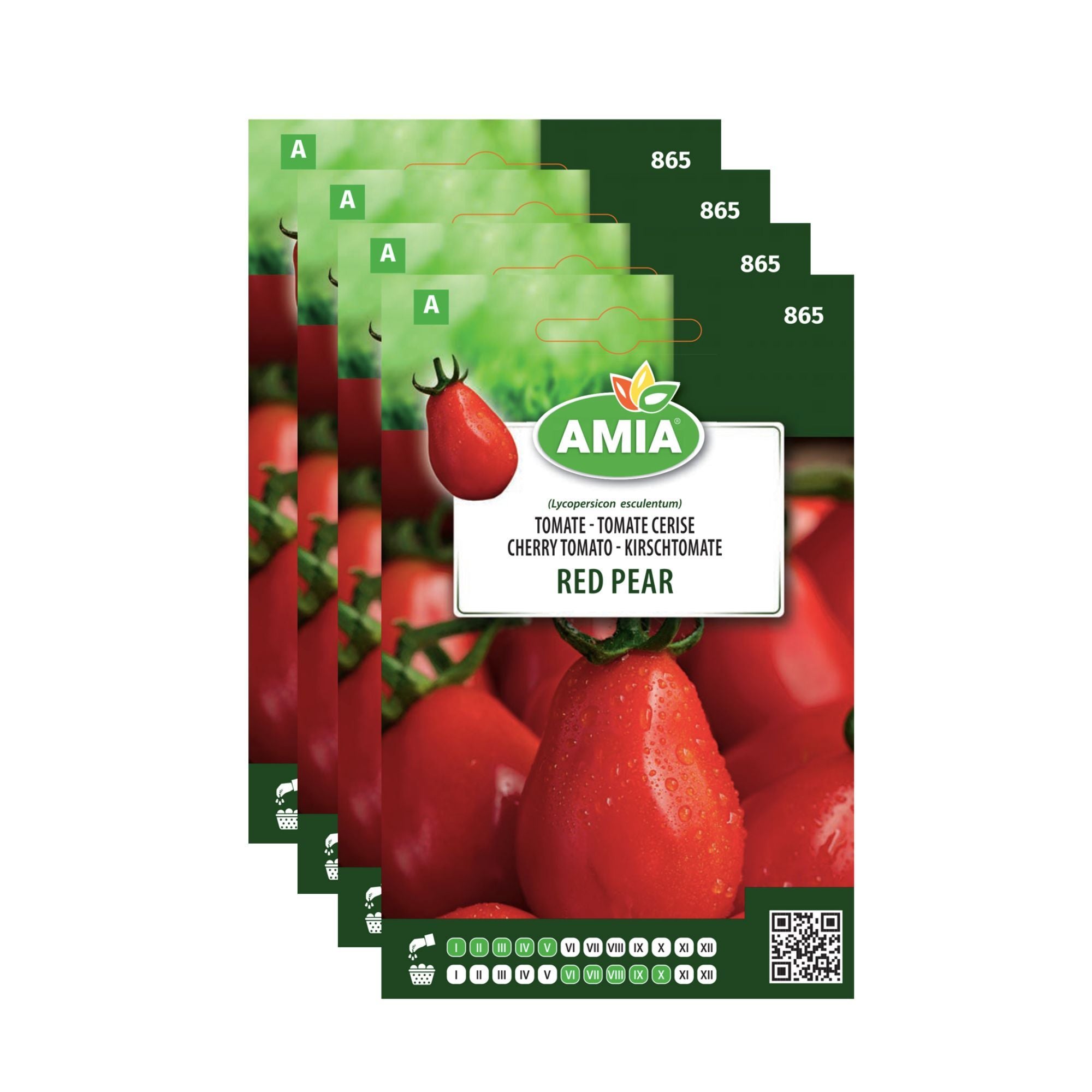 Seminte legume, rosii Red Pear, Amia