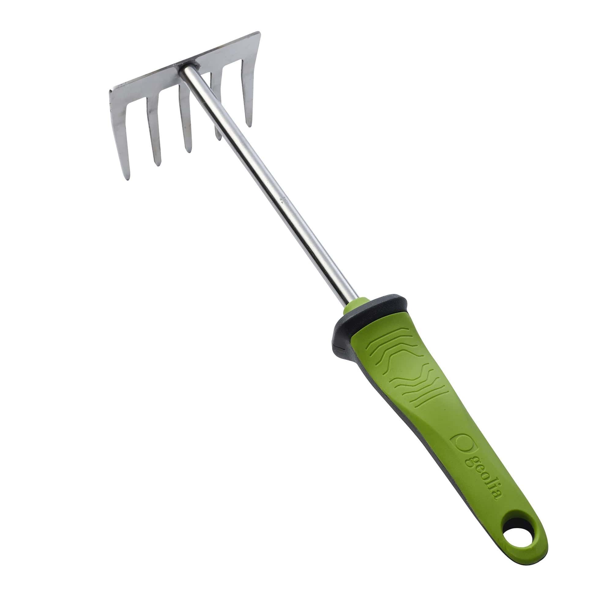 Mini grebla cu maner plastic Geolia