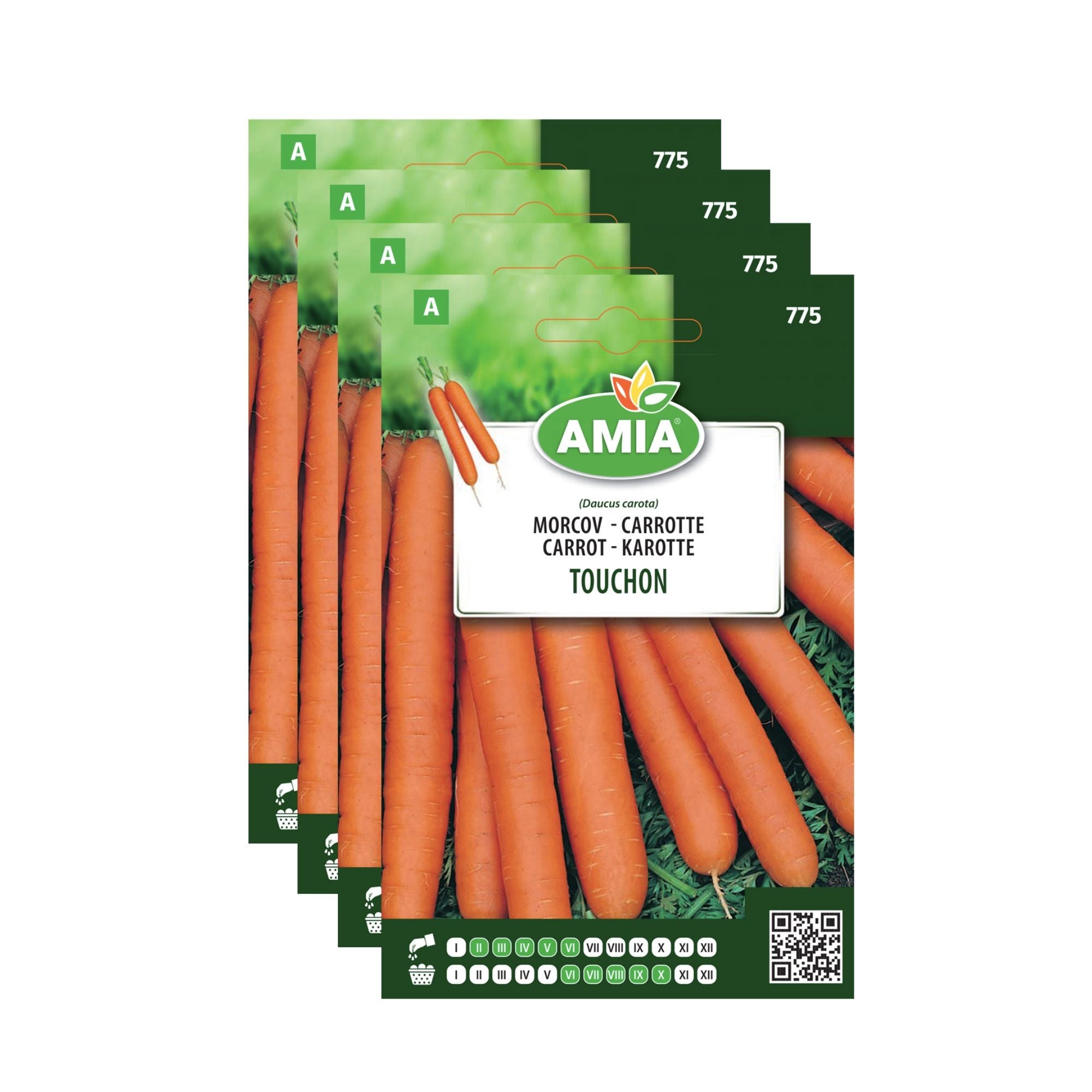 Seminte legume, morcov Touchon, Amia