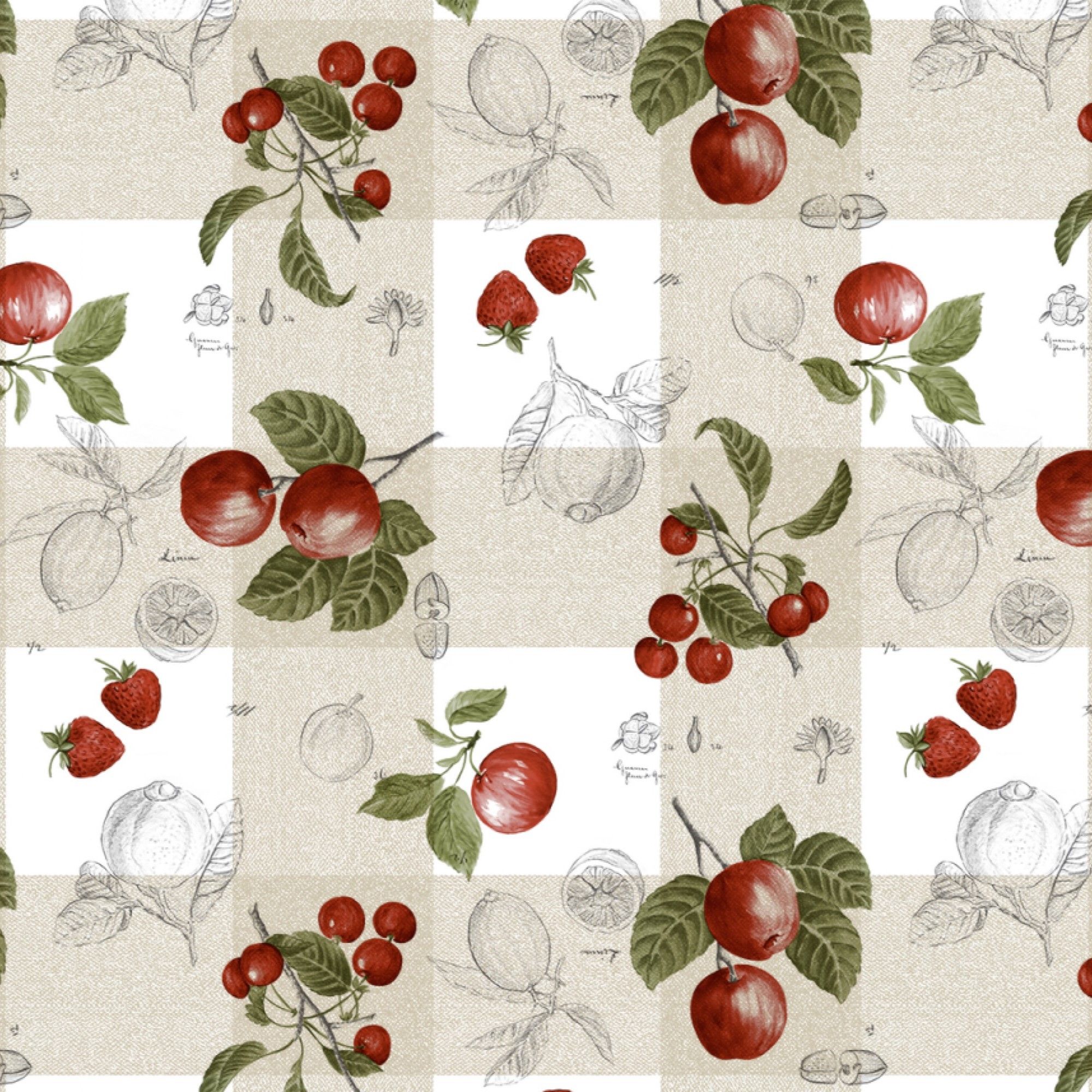 Musama Latino, latime 140 cm, model floral, multicolor