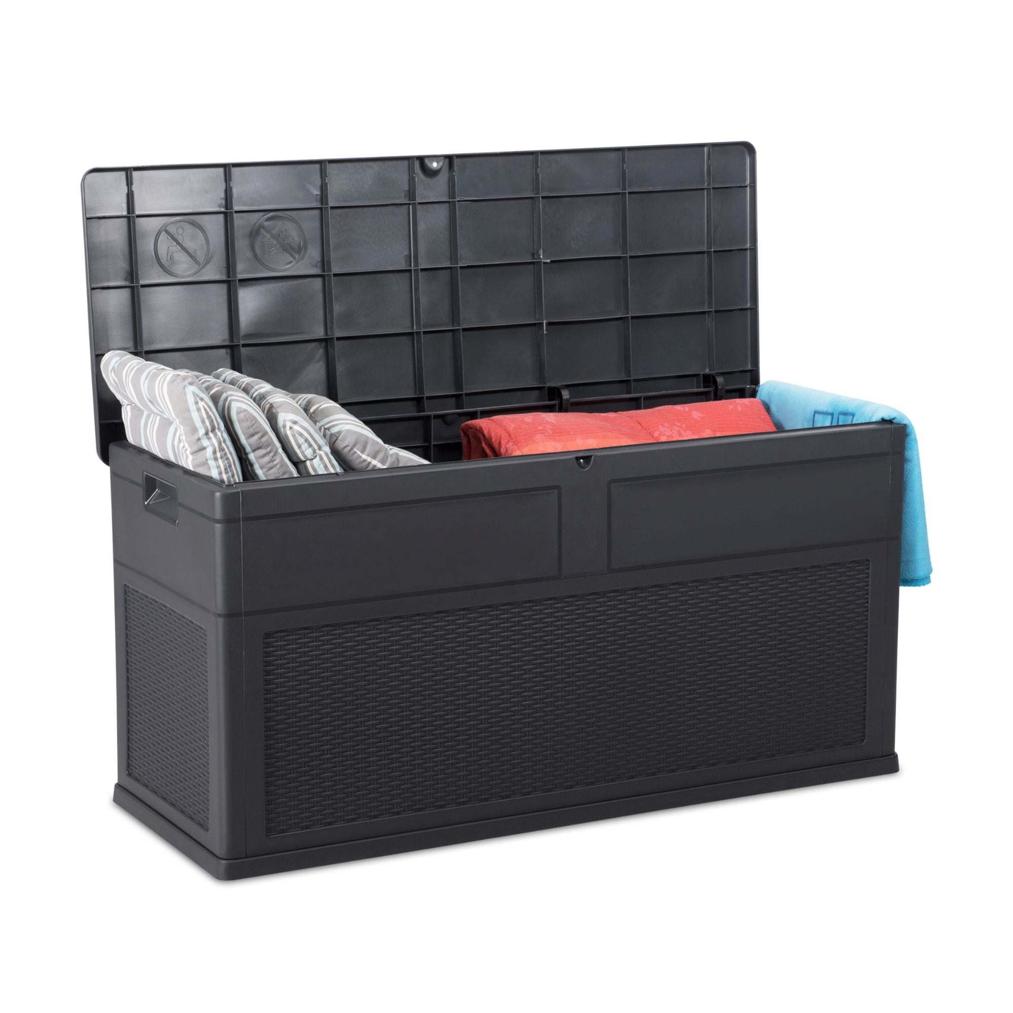 Lada depozitare toscana, plastic, 320 L, gri