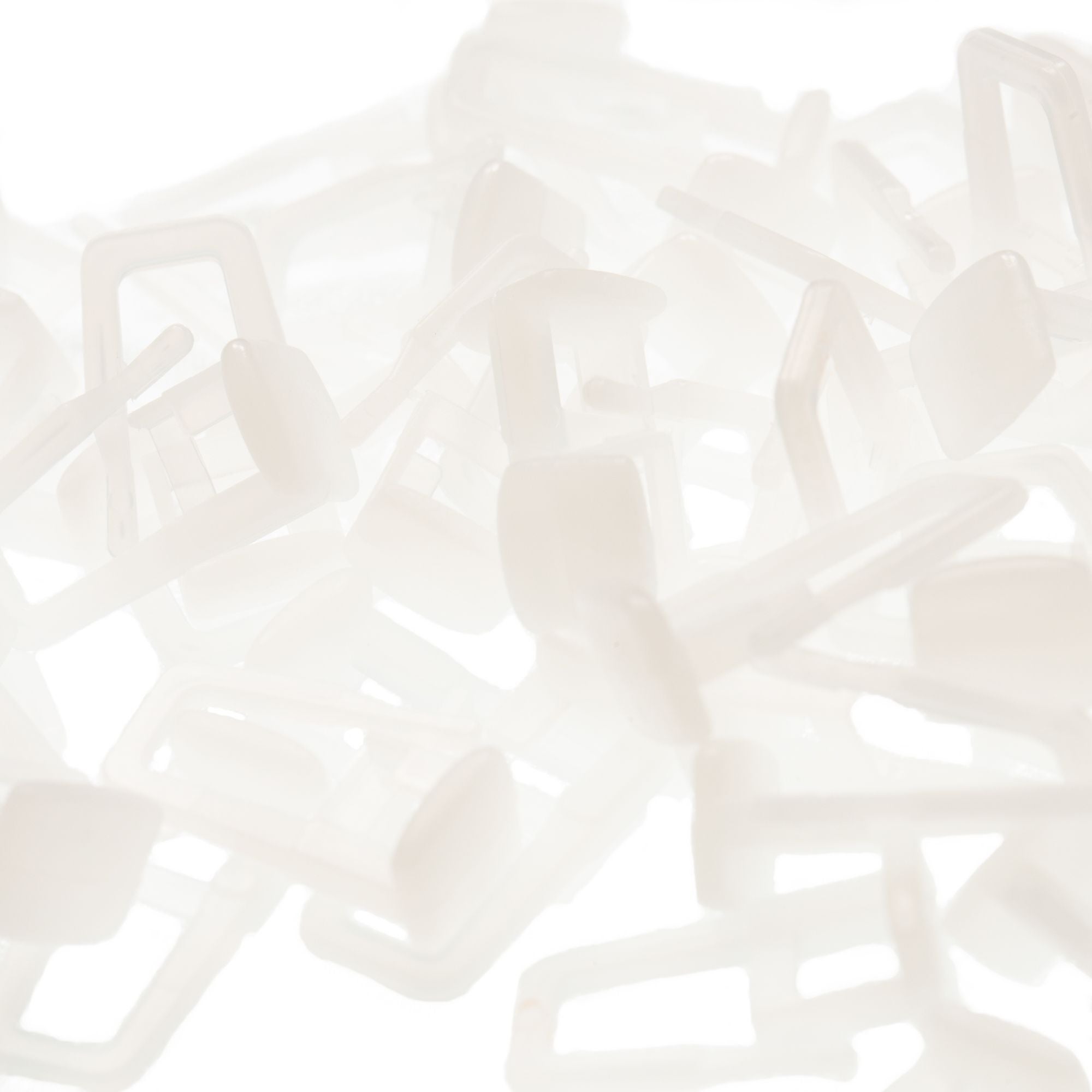 Set 50 calareti universali sina PVC Inspire, alb