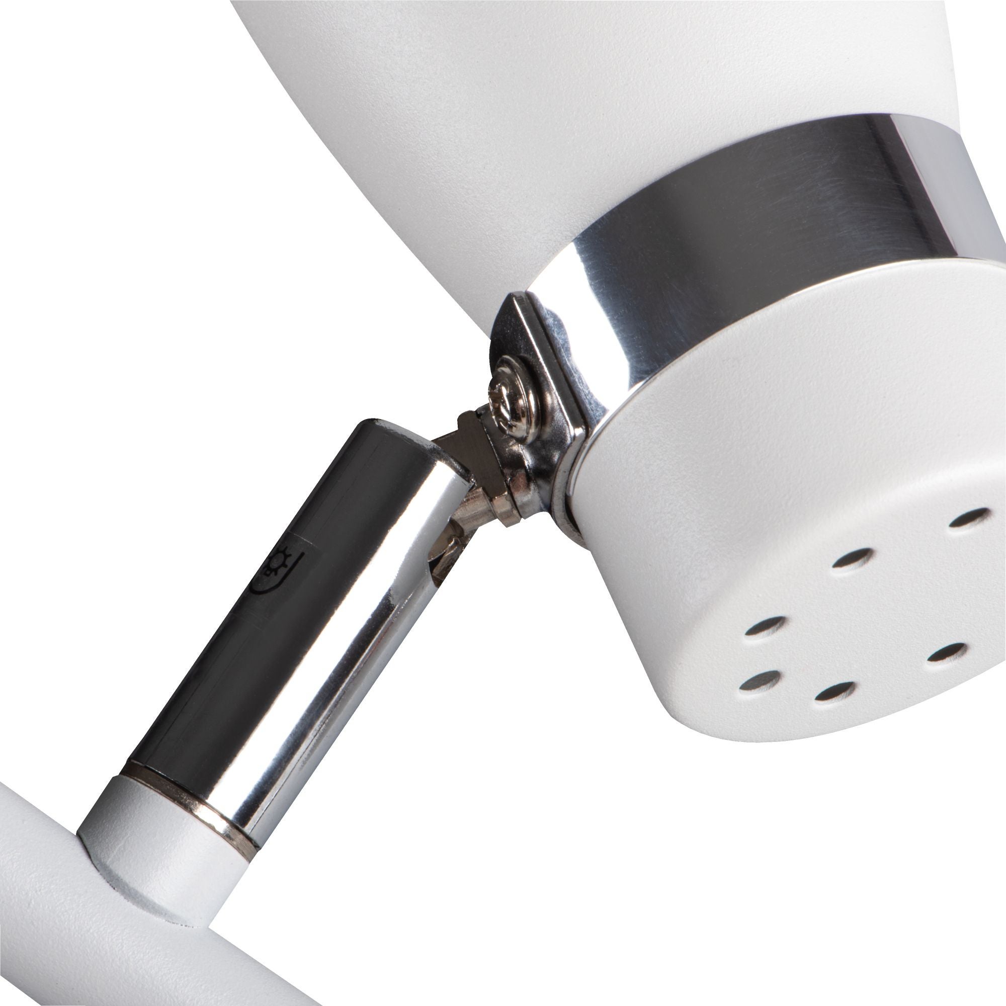 Spot pe bara Enali, 4 x GU10, orientabil, IP 20, alb