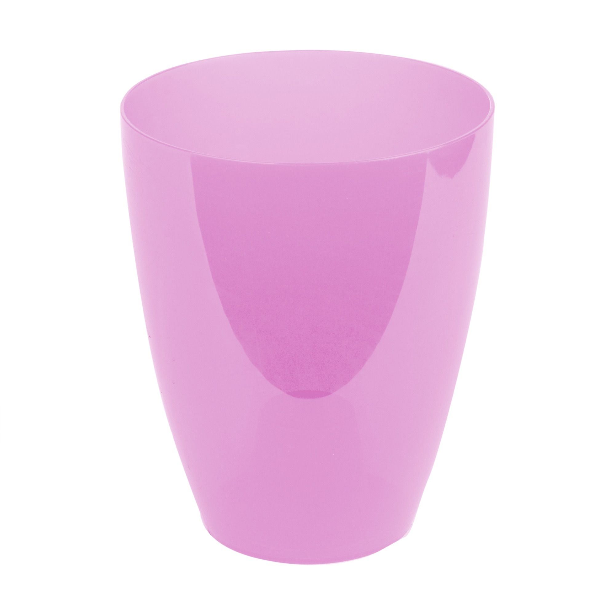 Ghiveci orhidee Miltonia, rotund, plastic, Ø 13.3 cm, roz