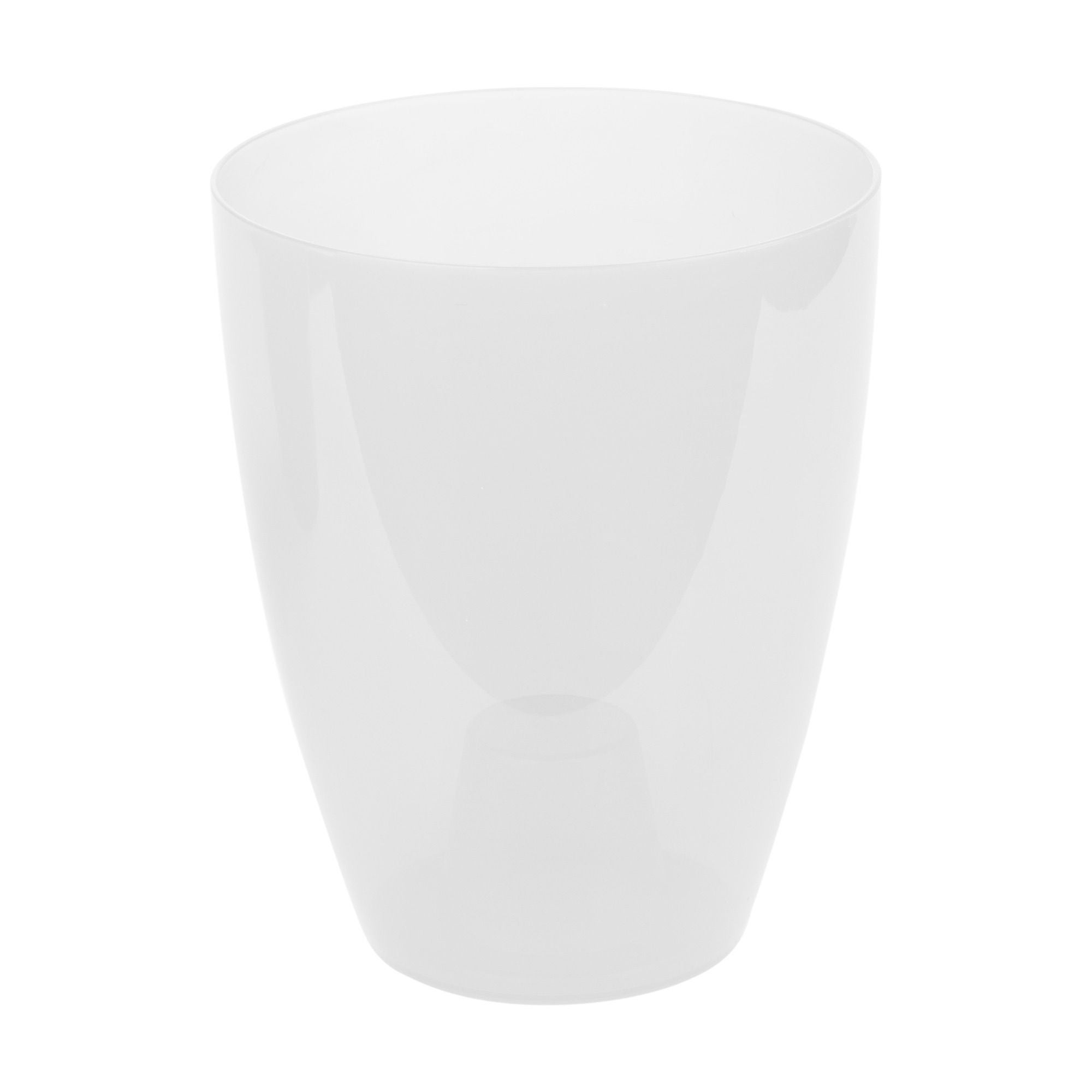 Ghiveci orhidee Miltonia, plastic, Ø 13 cm, transparent