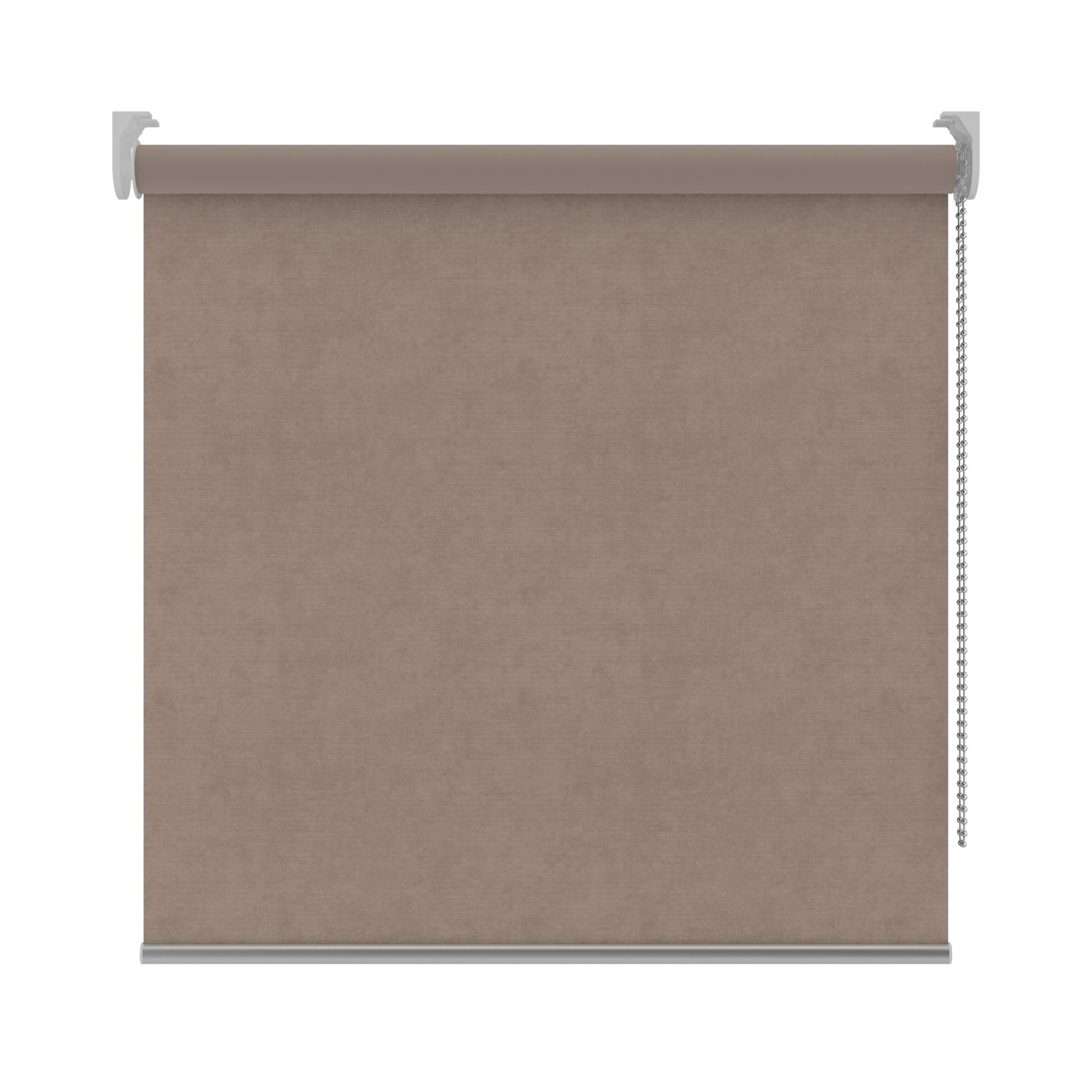 Roleta textila opaca, Velvet, 52 x 180 cm, maro