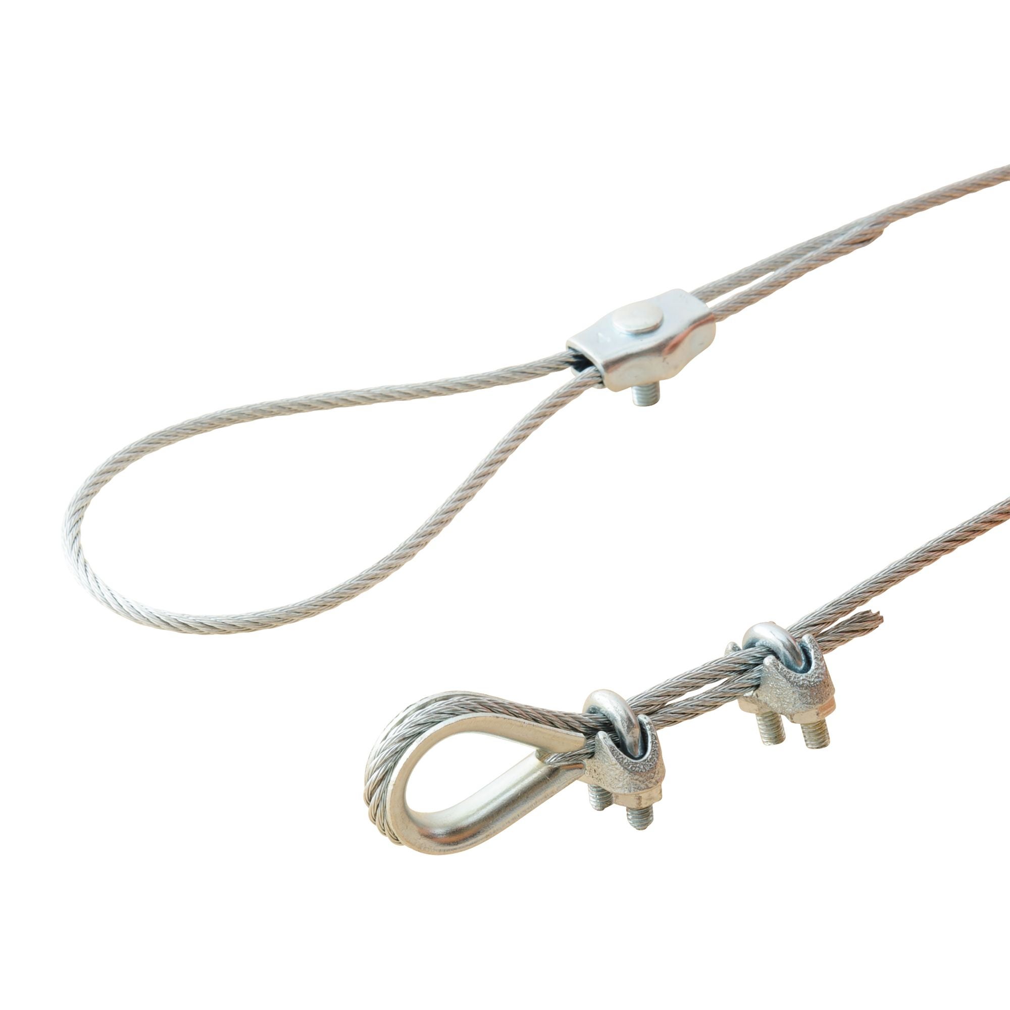Cablu otel zincat, Ø 2.9 mm, rezistenta max 108 kg, la metru
