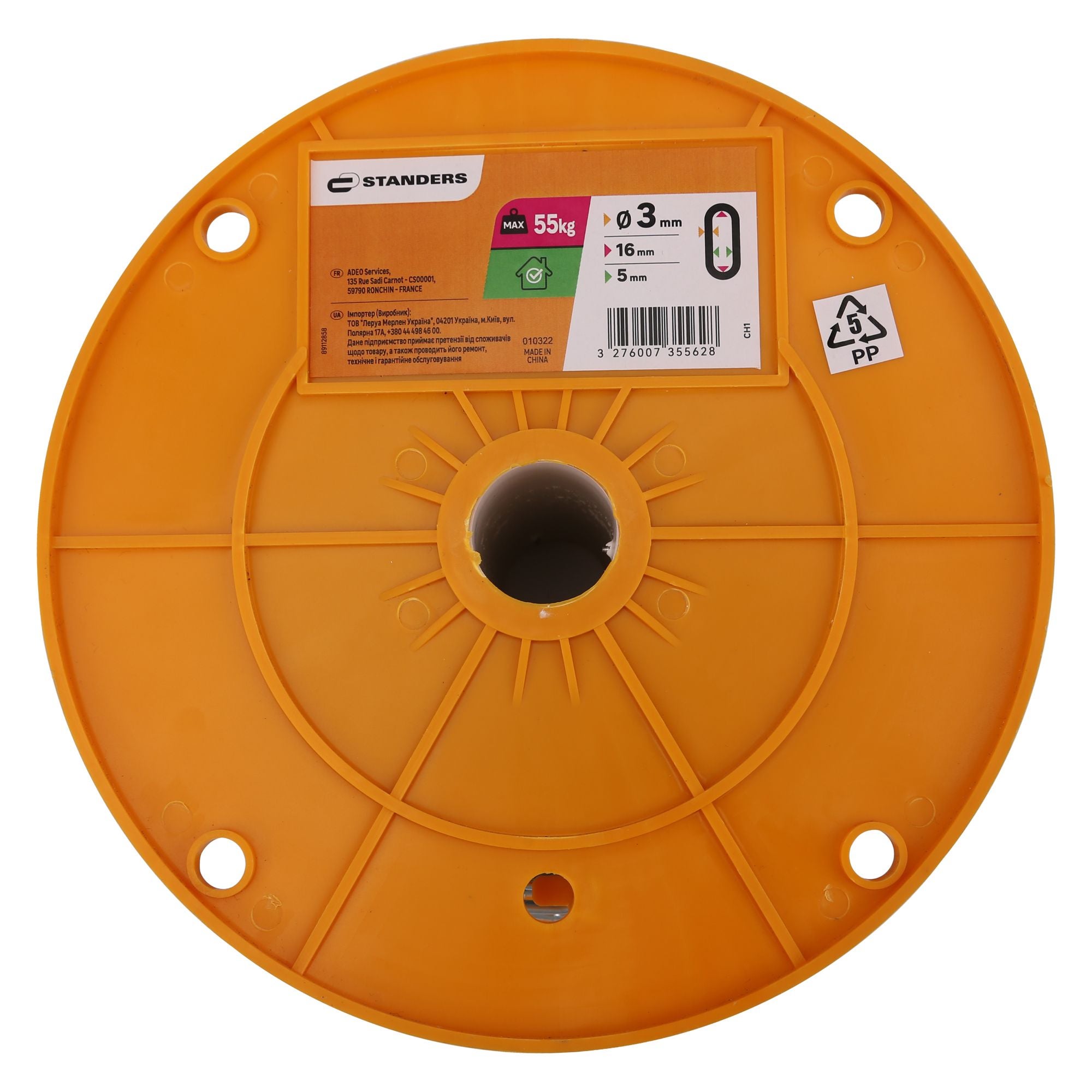 Lant otel zincat Standers, zale scurte, Ø 3 mm, rezistenta max 55 kg ...