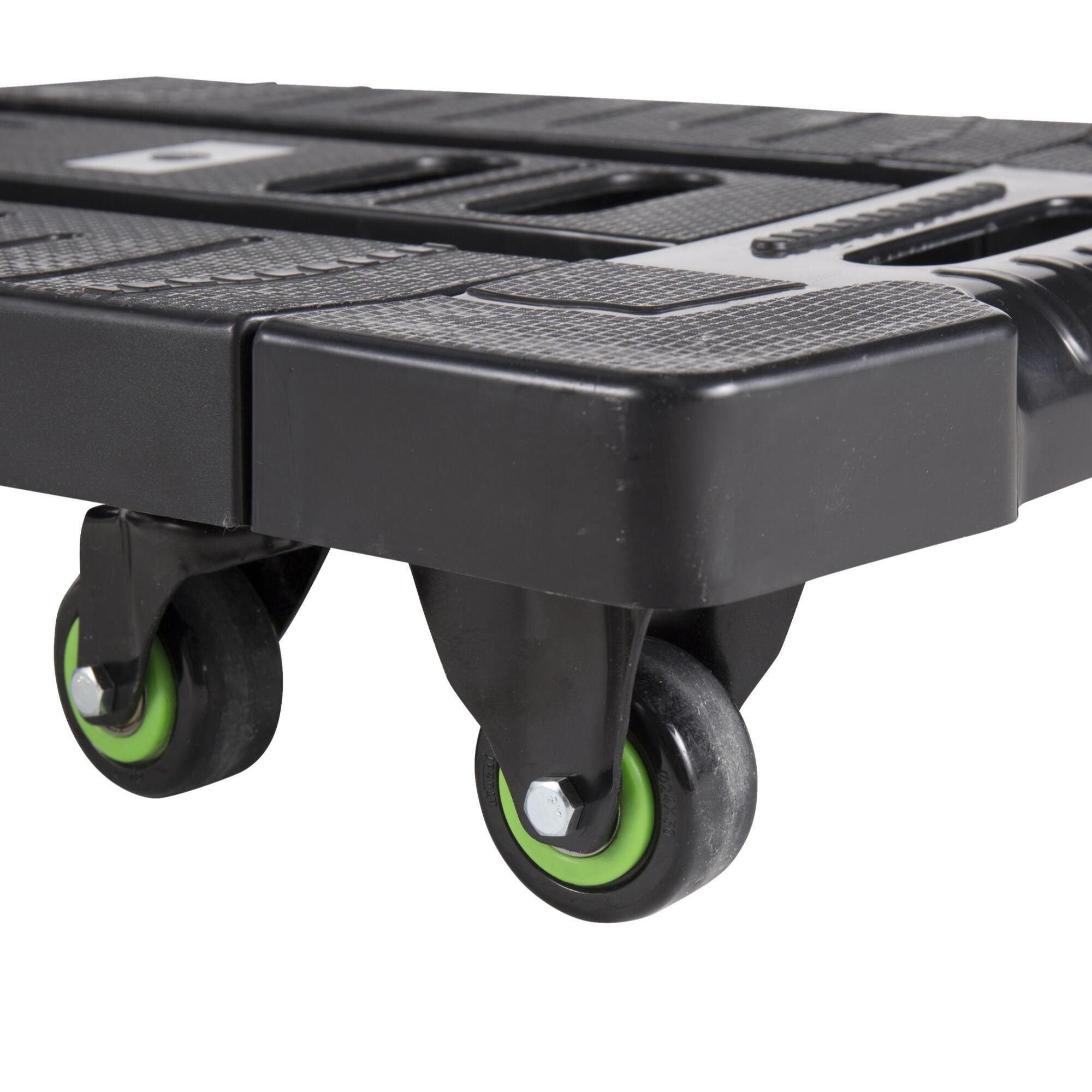 Platforma cu roti Standers, pliabila, otel, 35 x 48 cm, sarcina max 70 kg