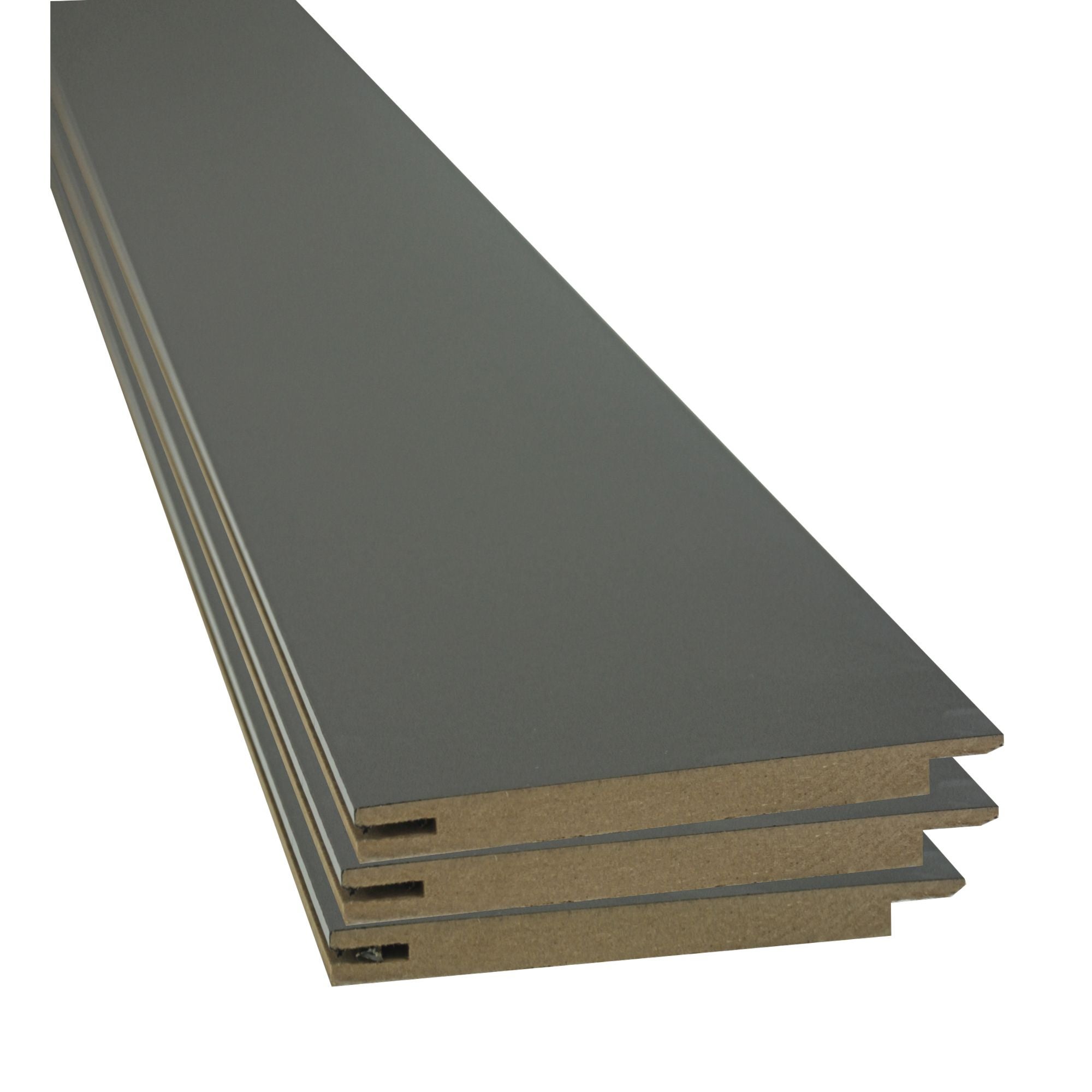 Extensie toc usa, reglabila, MDF, gri antracit vopsit , set 3 bucati