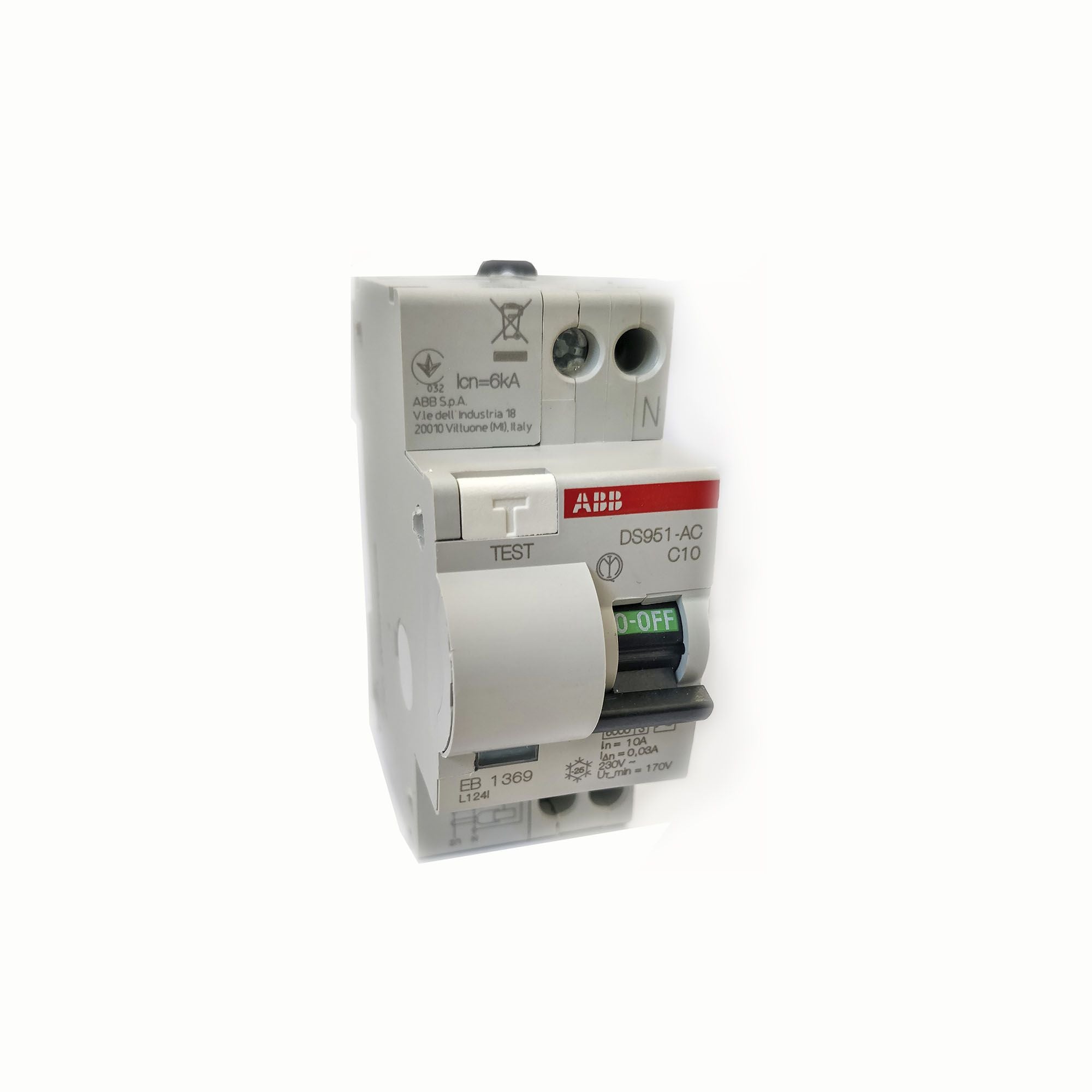 Disjunctor diferential 10A ABB